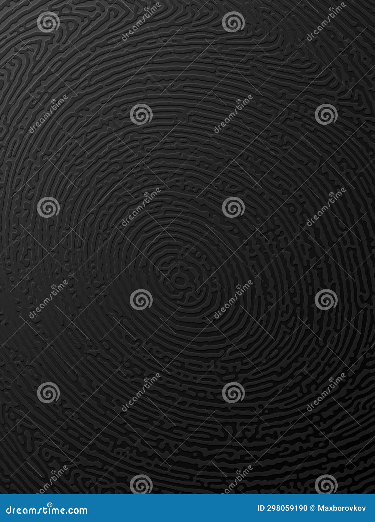 Organic Tactile Embossed Wavy Texture. Abstract Black Monochrome ...