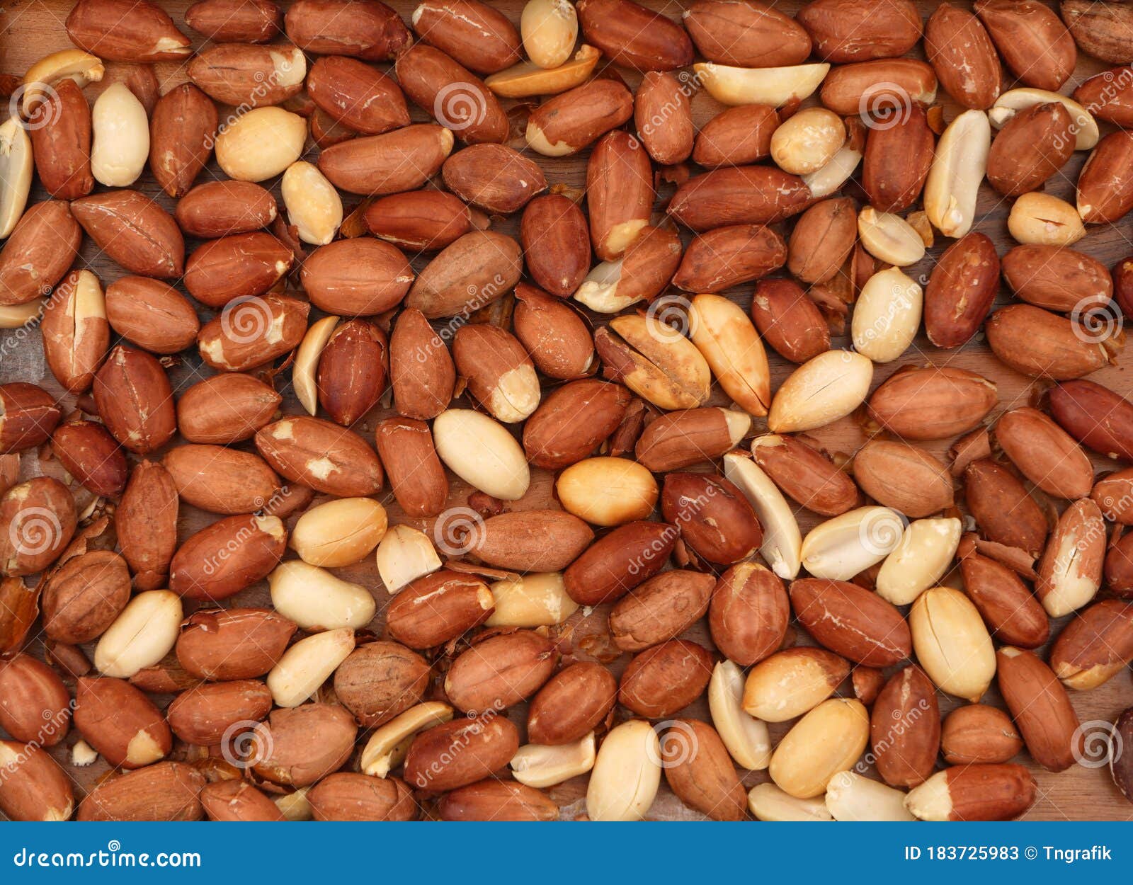 Organic Unsalted Peanuts In Heart Symbol Isolated On White Background ...