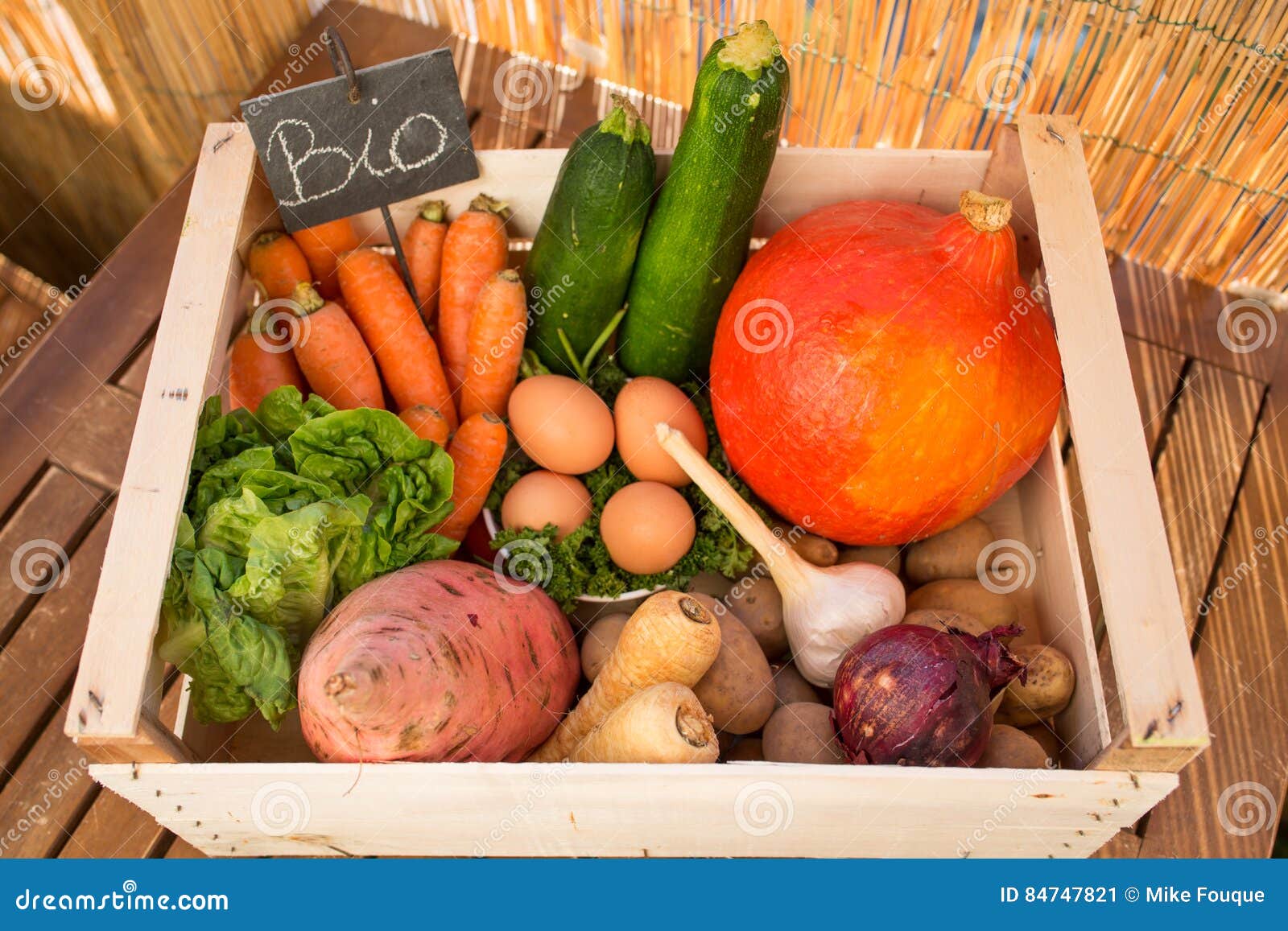 Organic vegetable basket stock image. Image of farming - 84747821