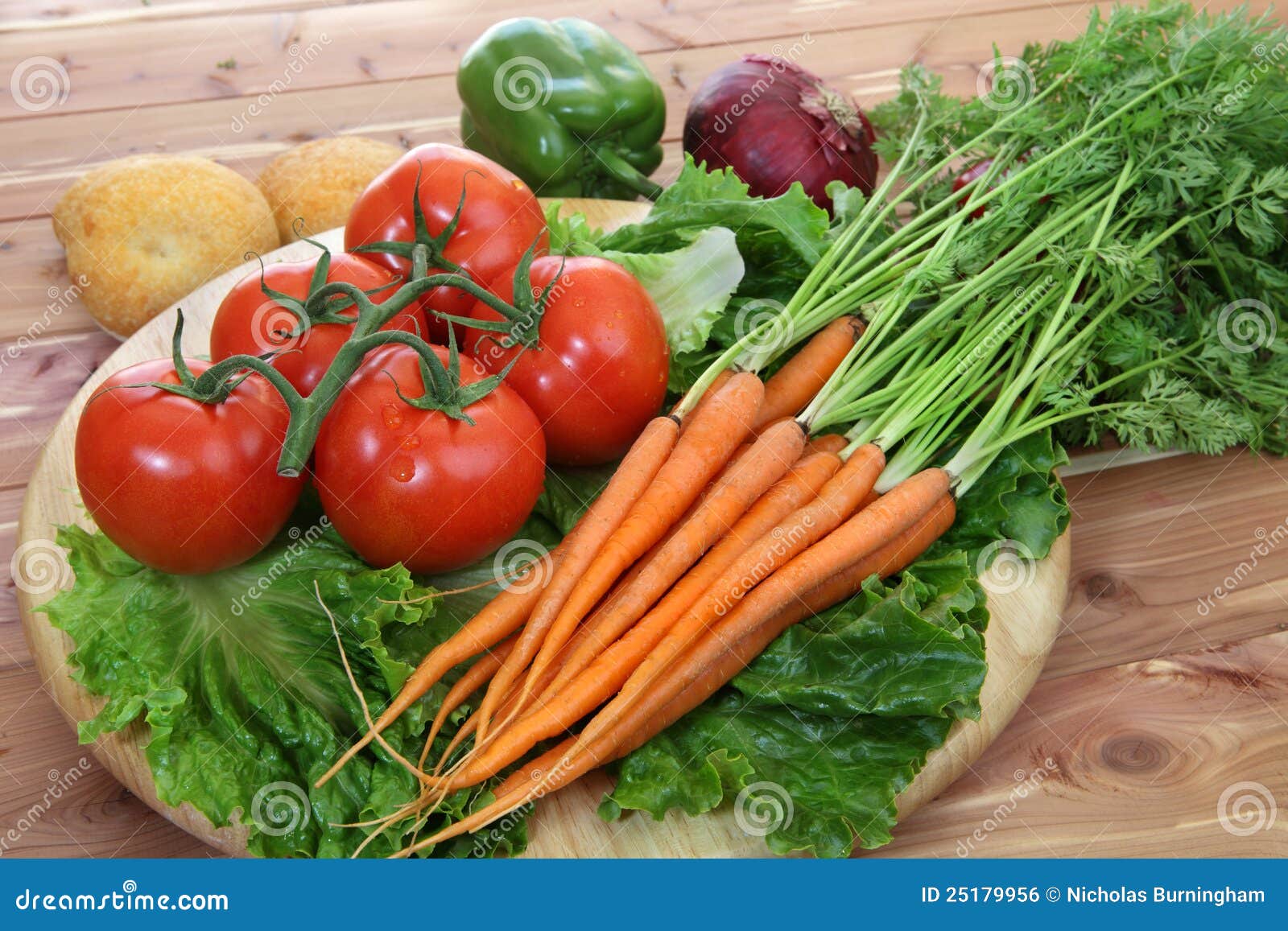 Organic Vegetables in Rustic Setting Stock Photo - Image of organic ...