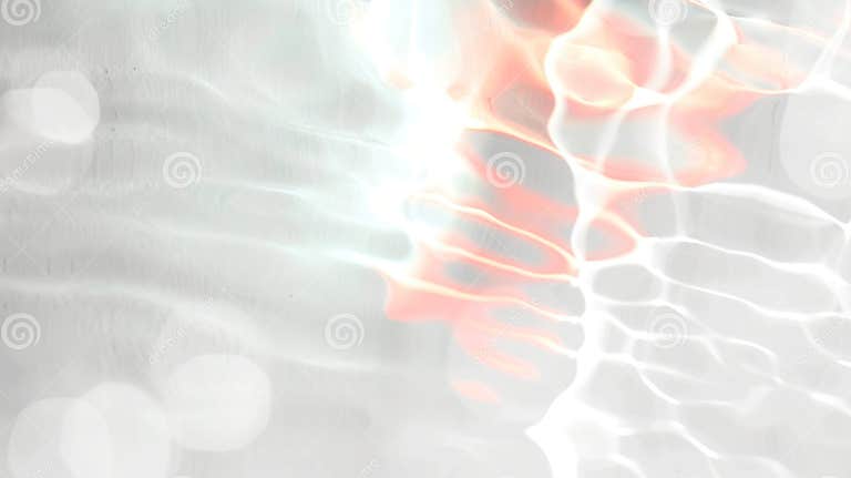 Organic Water Texture Overlay with Diagonal Shadow and Light Caustic ...