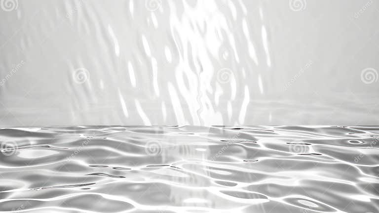 Organic Water Texture Overlay with Diagonal Shadow and Light Caustic ...