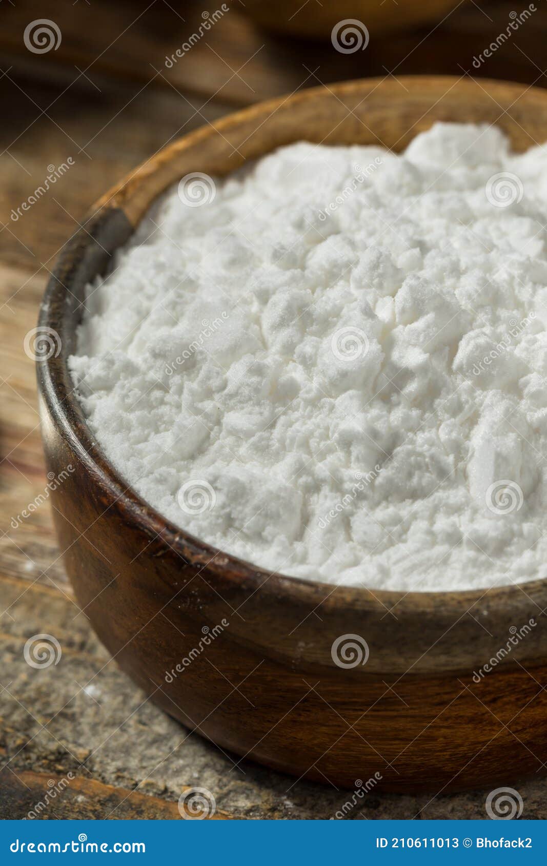 Organic White Potato Starch Stock Image - Image of bowl, flour: 210611013