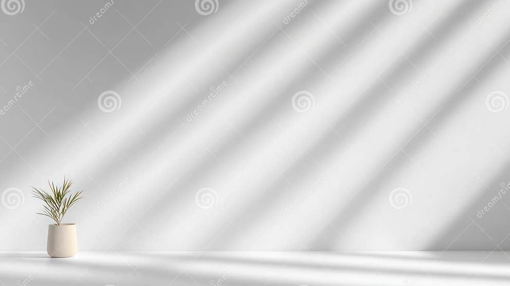 Organic White Wall Drop Shadow Overlay for Mockups & Presentations ...