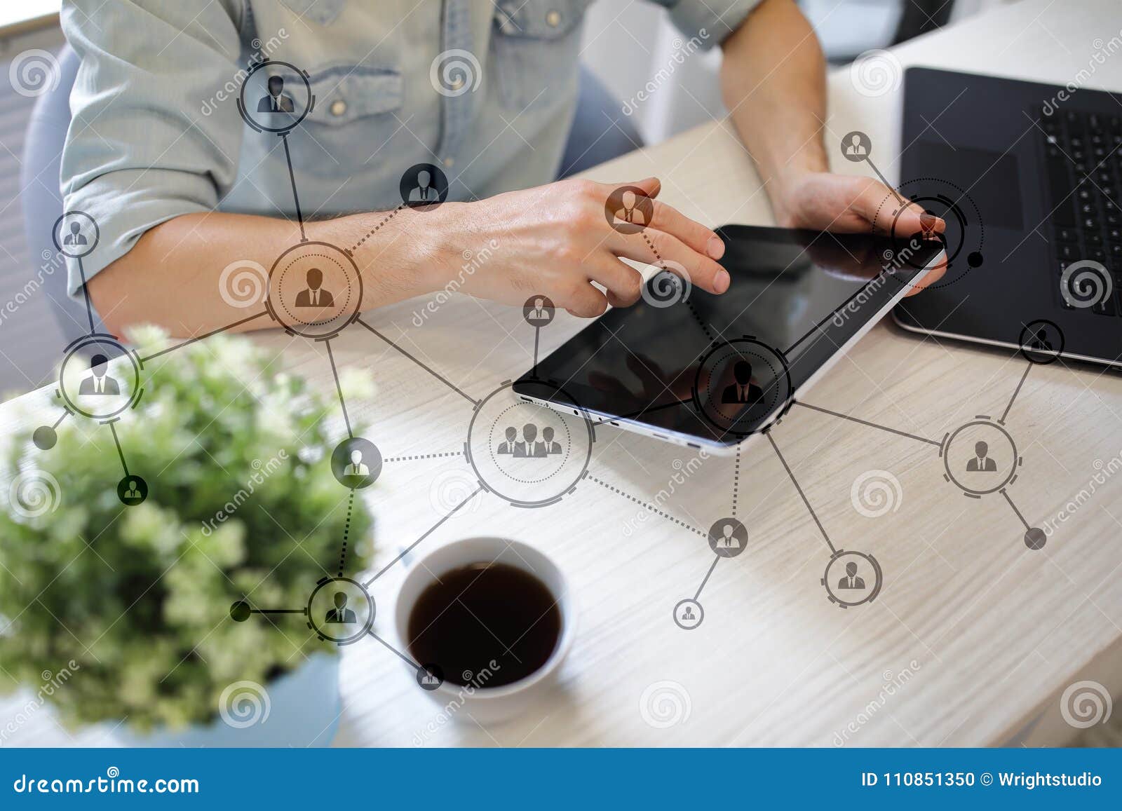 Organisation Structure. People`s Social Network. Business and ...