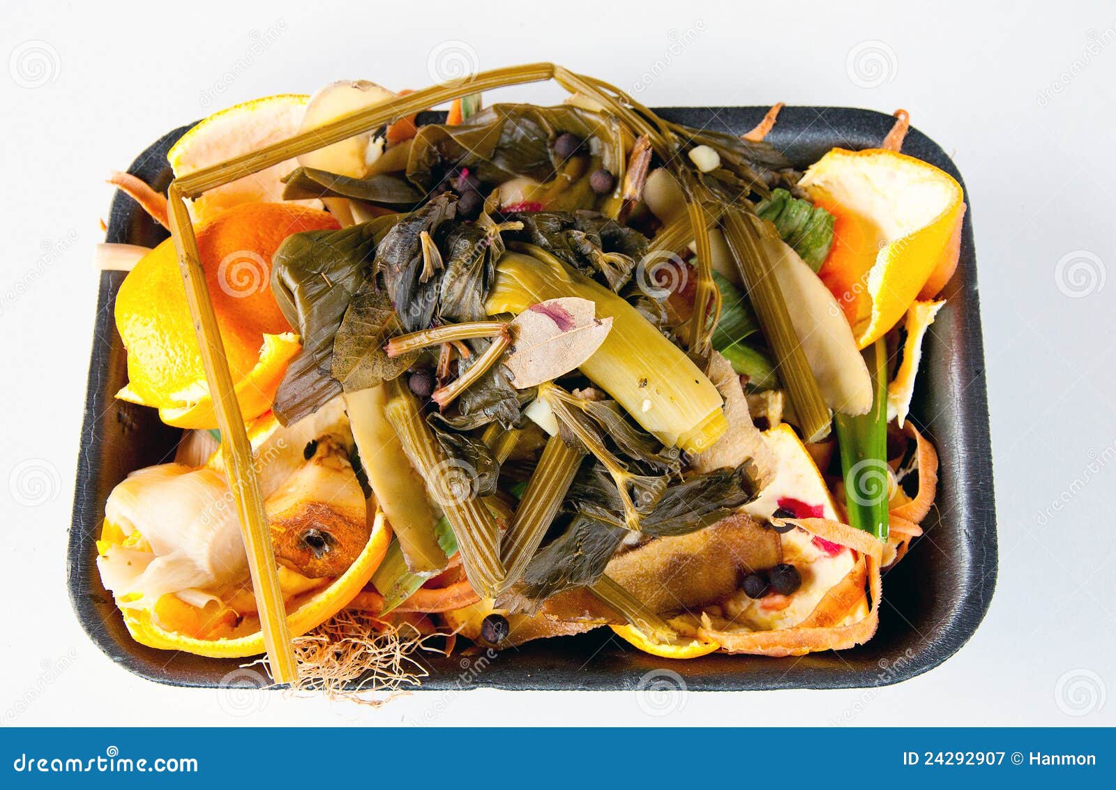 Organisch Afval Klaar Te Bemesten Stock Afbeelding - Image of hoop ...