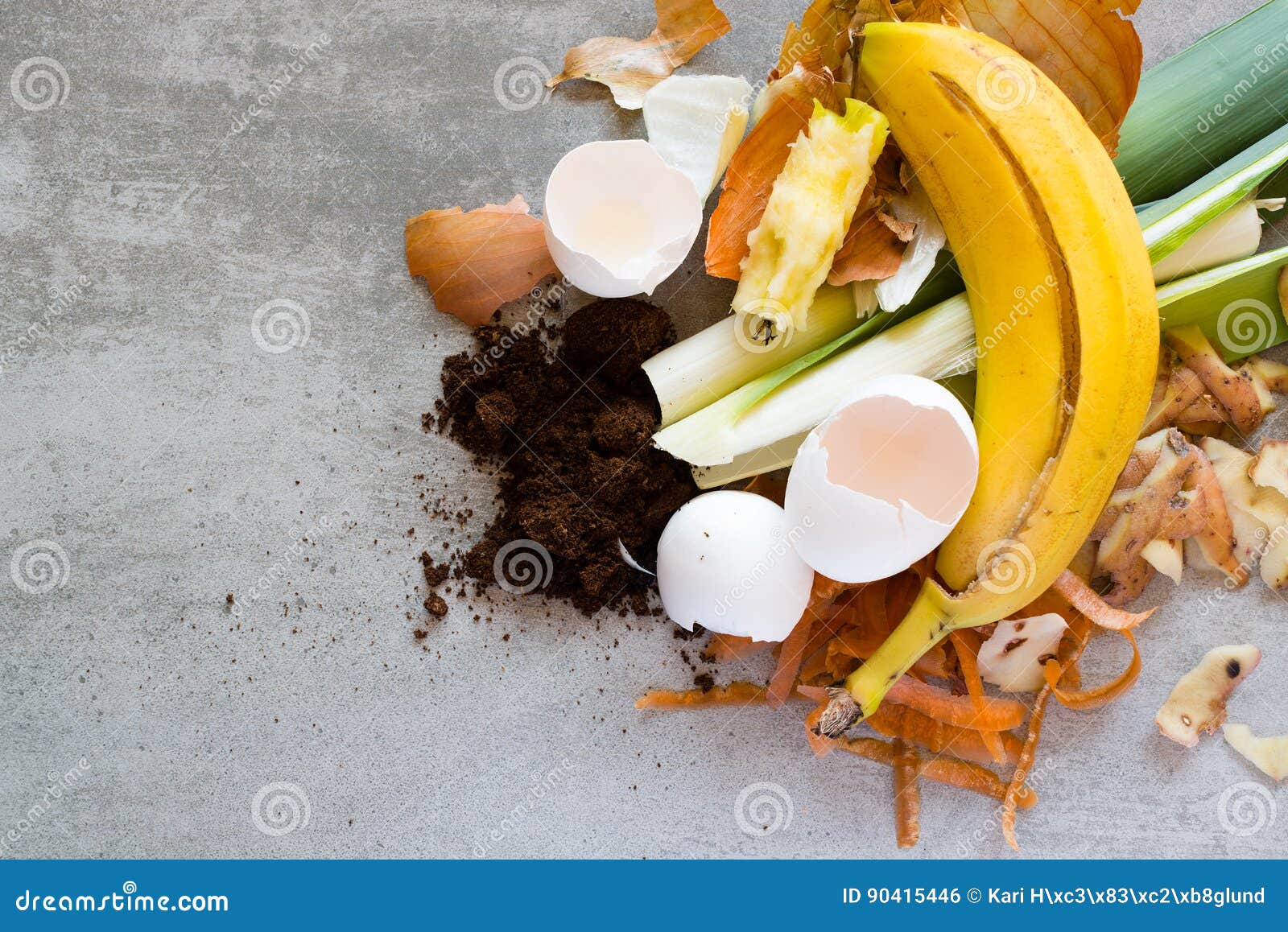 Organisch Afval Om Compost Te Maken Stock Foto - Image of stapel, schil ...