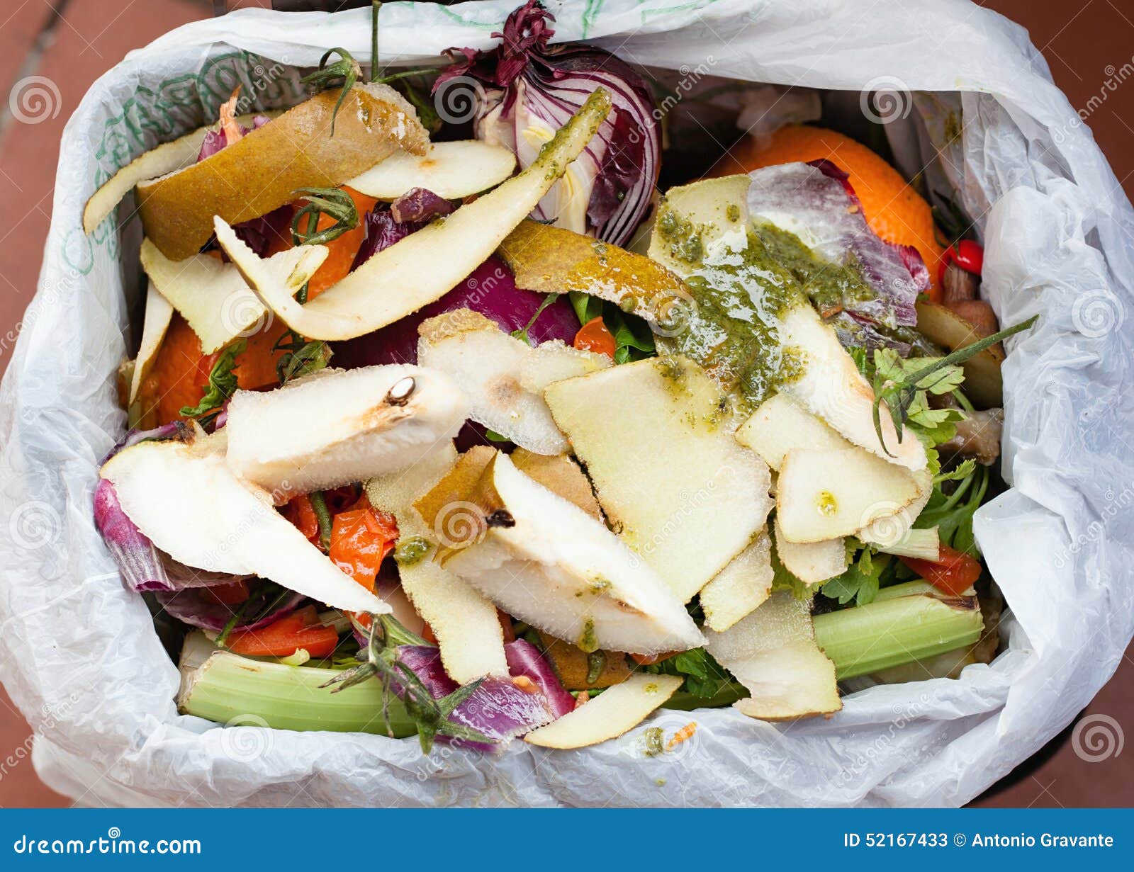 Organisch Afval Voor Compost Stock Afbeelding - Image of voedsel ...