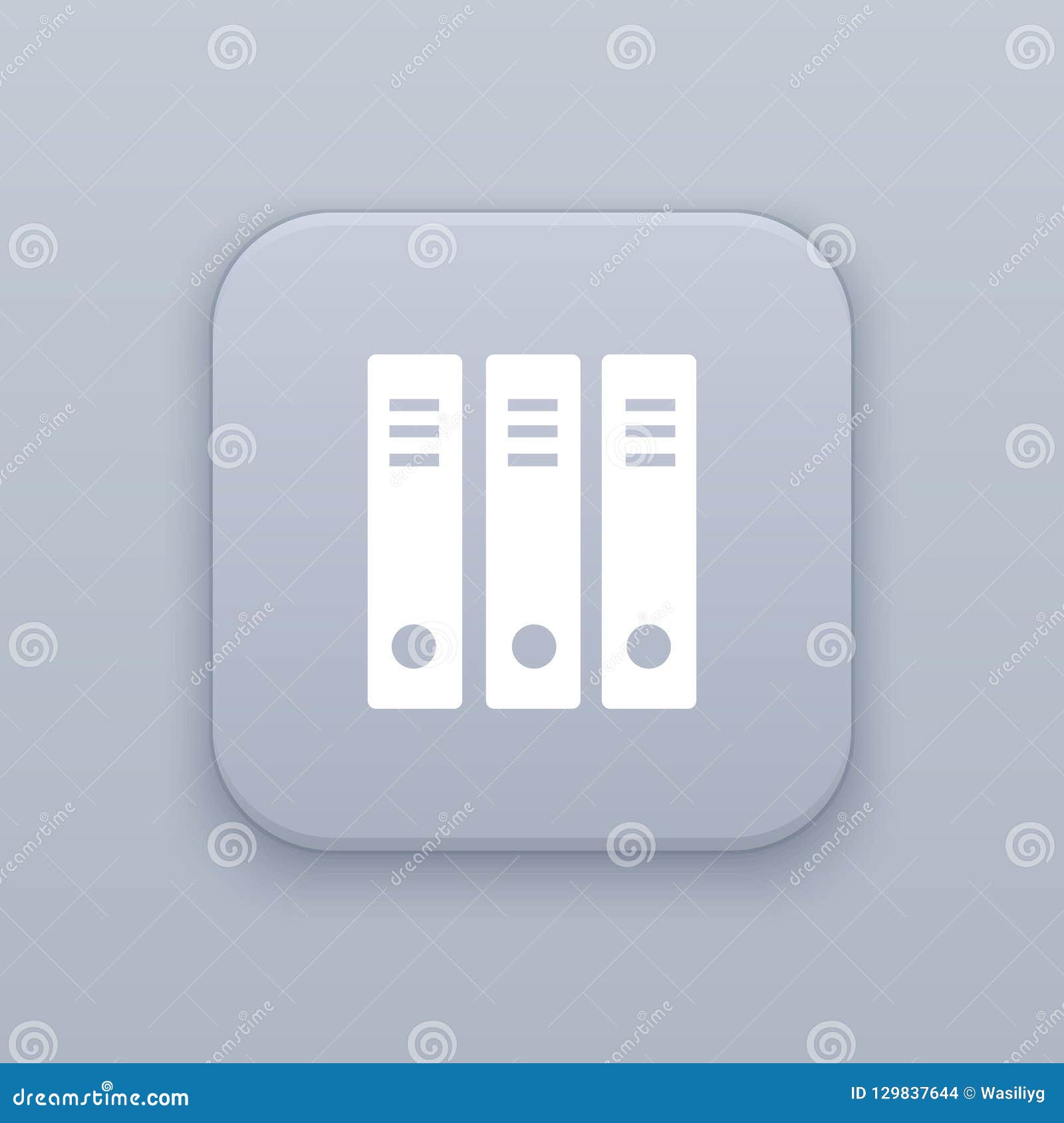 Organization, Archiving Button, Best Vector Stock Vector - Illustration ...