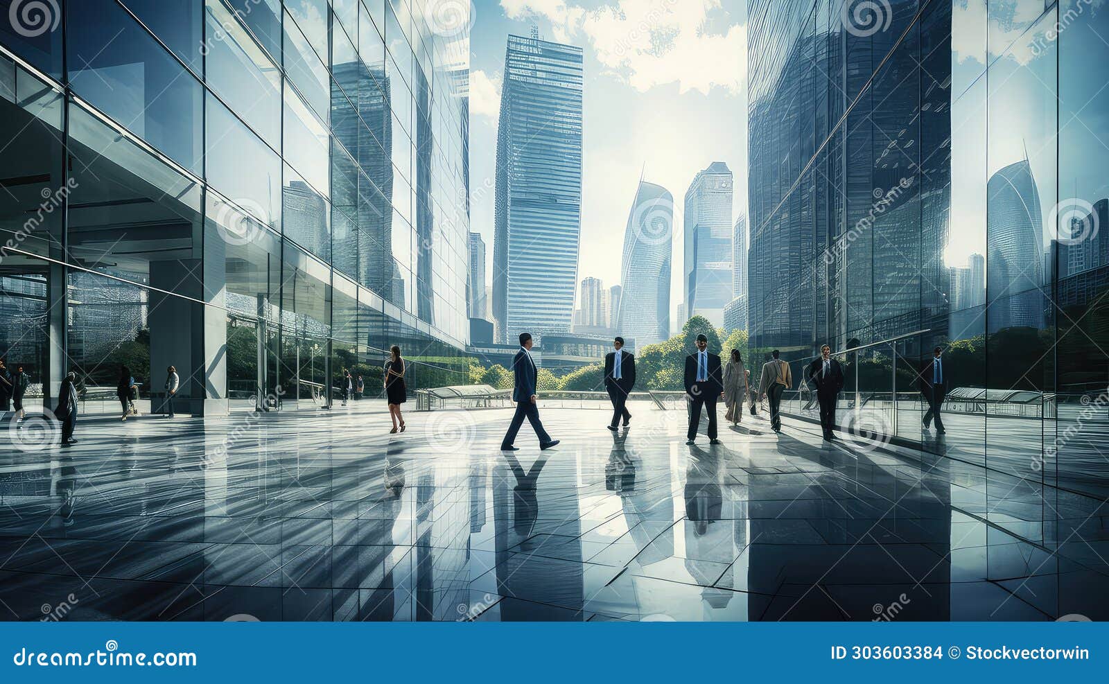 Organization Business Architecture Background Stock Illustration ...