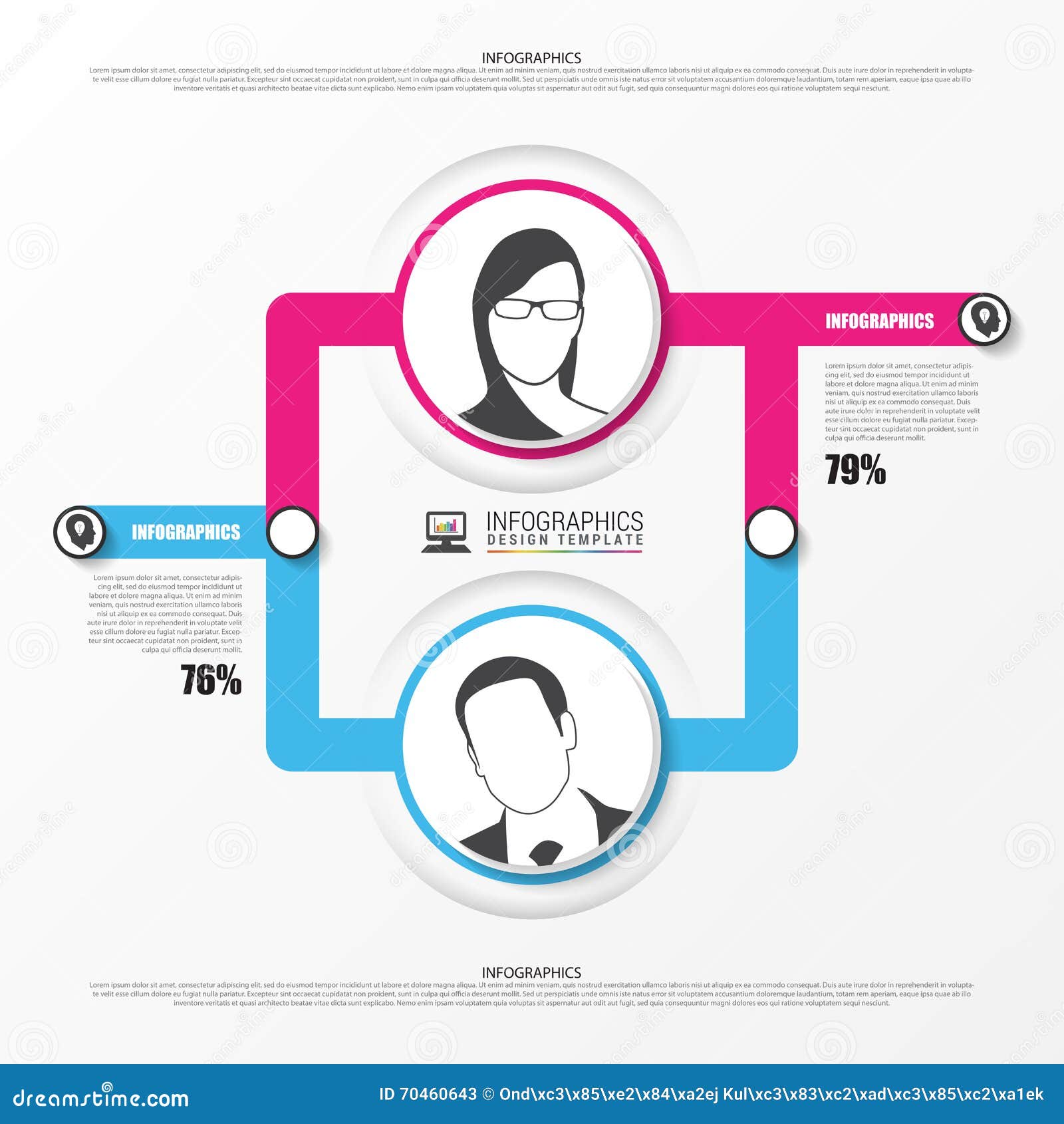 Infographic Chart Psd