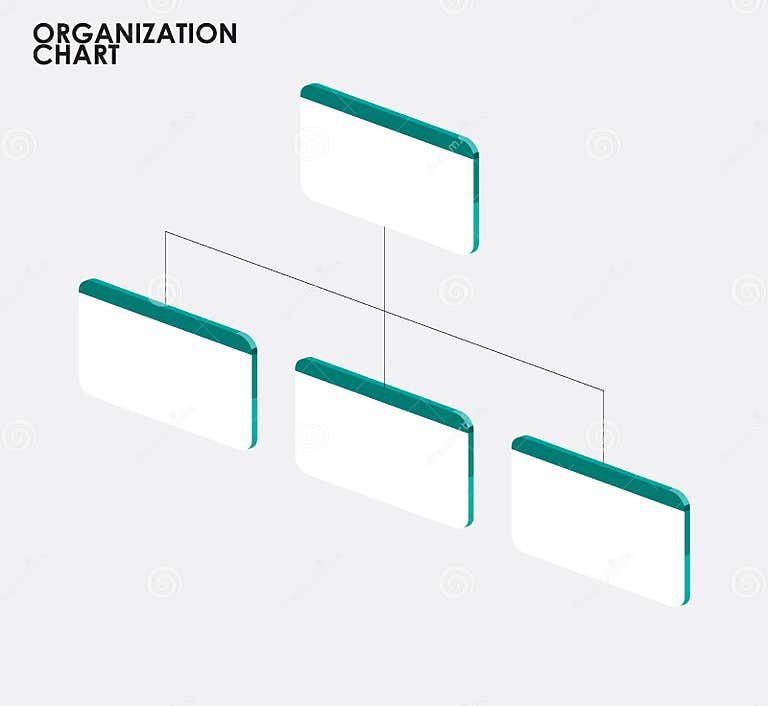 Organization Chart Infographics with Tree,Organization Chart Tem Stock ...
