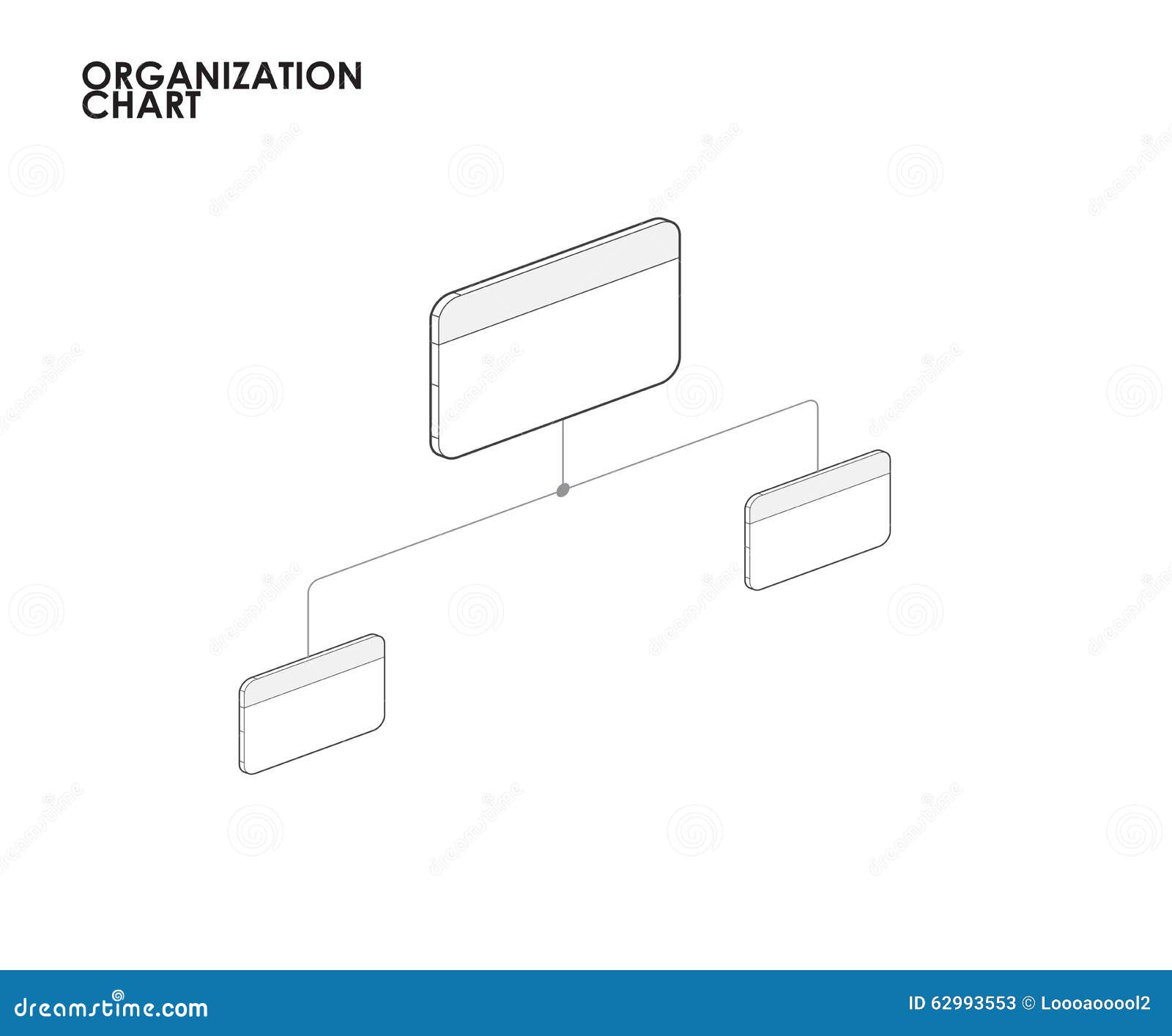 Organization Chart Infographics with Tree. Vector Illustration Stock ...