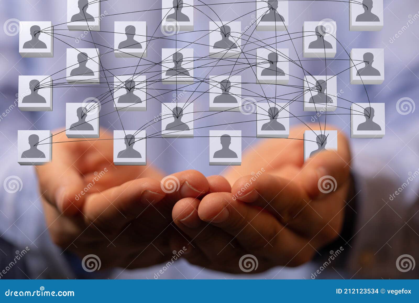 Organization Chart Team Concept Networking Group Stock Photo - Image of ...