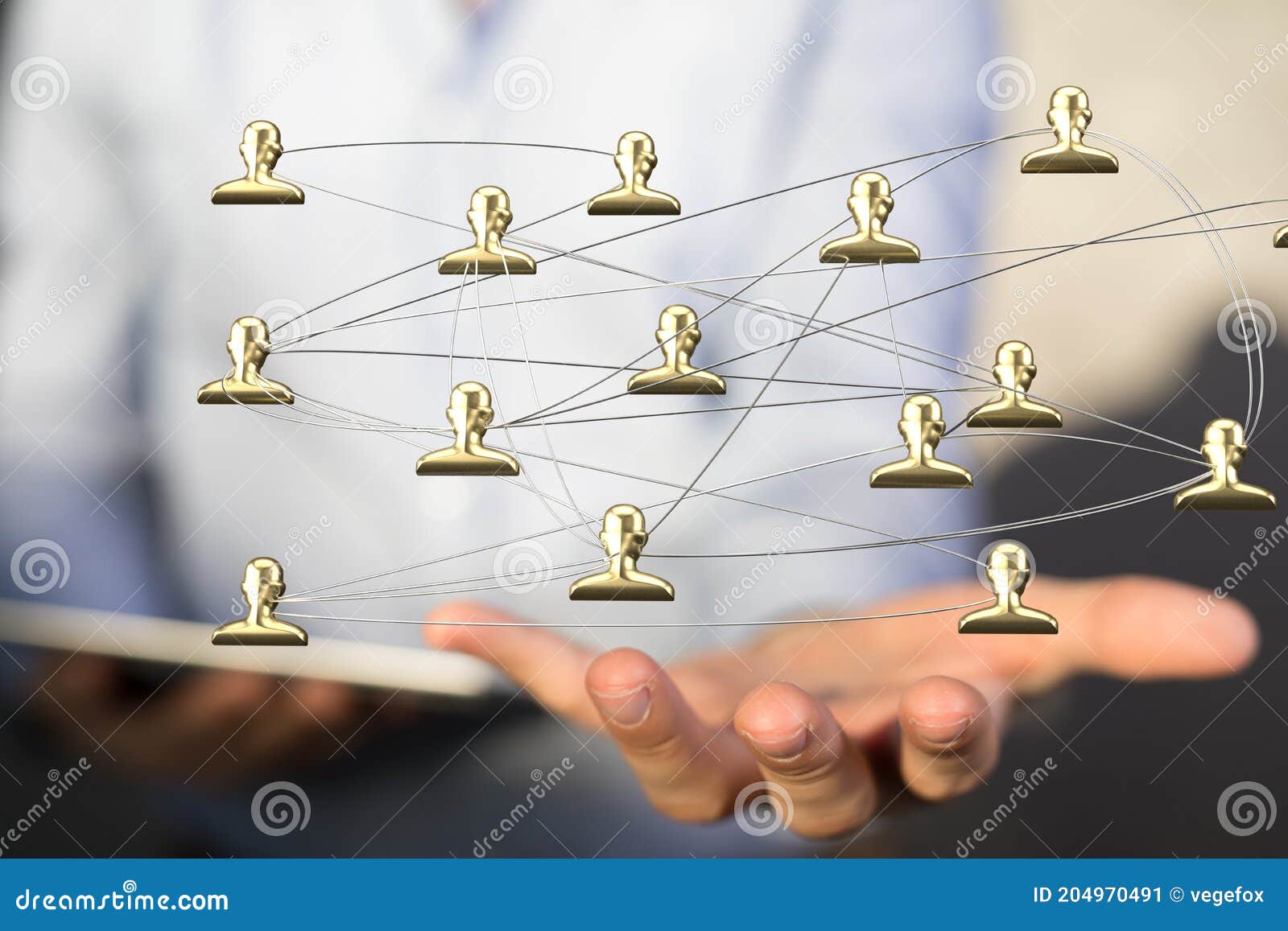 Organization Chart Team Concept Networking Stock Image - Image of ...