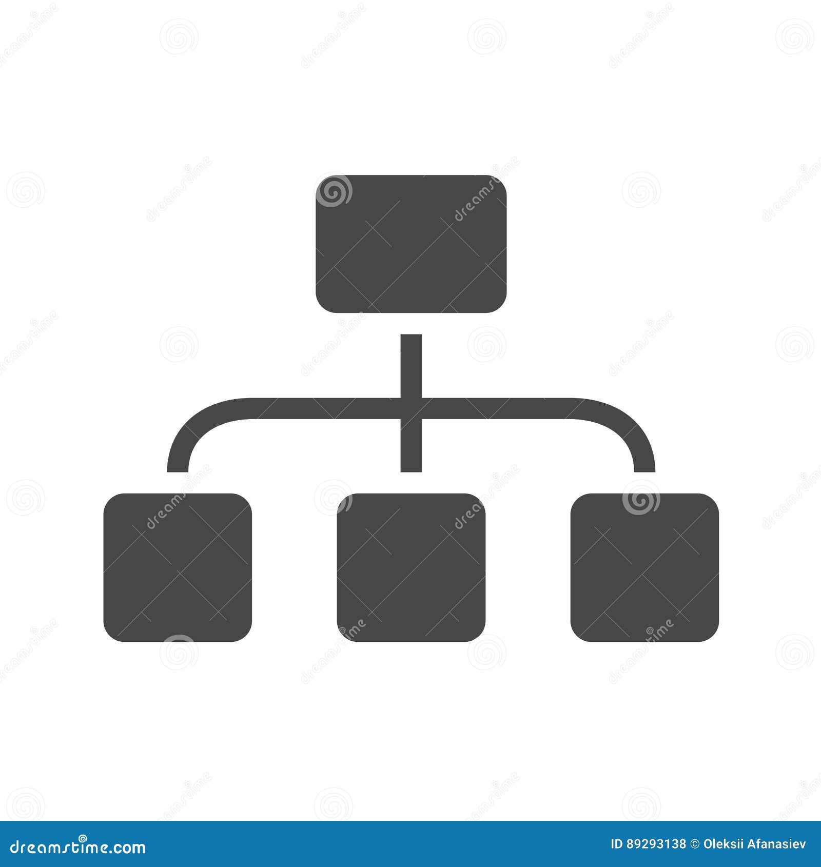 Organization Flat Vector Icon Stock Vector - Illustration of sign ...