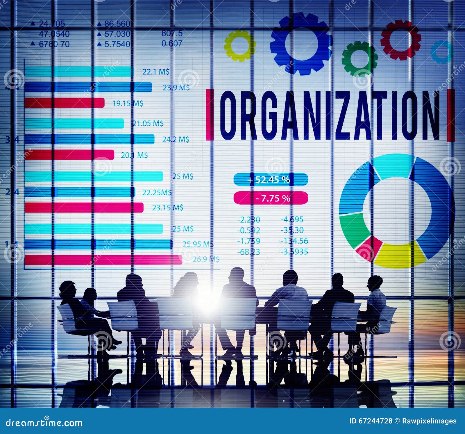 Organization Group Business Company Corporate Concept Stock Photo ...