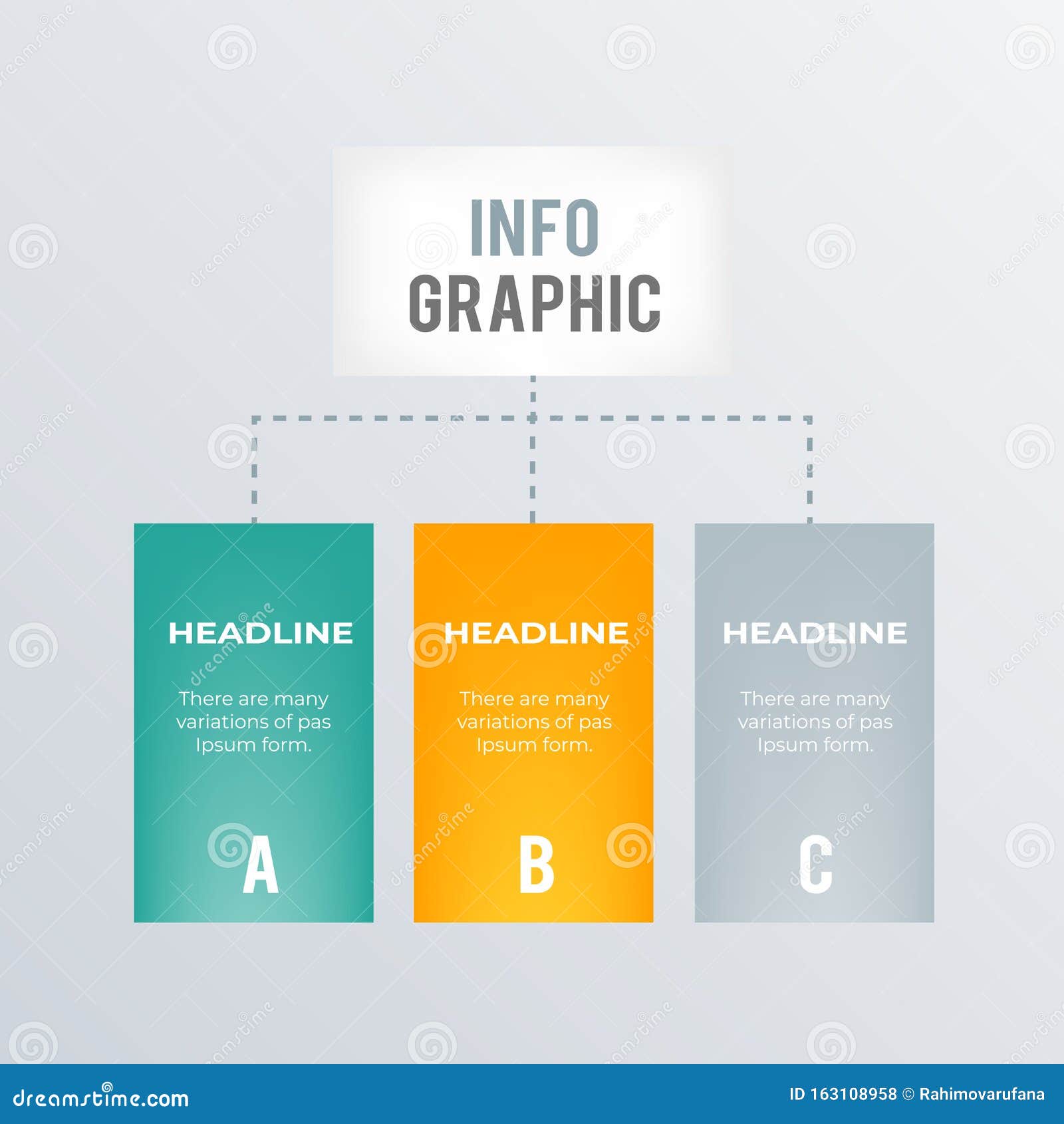 Organization Structure Infographics Template Design. Business Concept ...