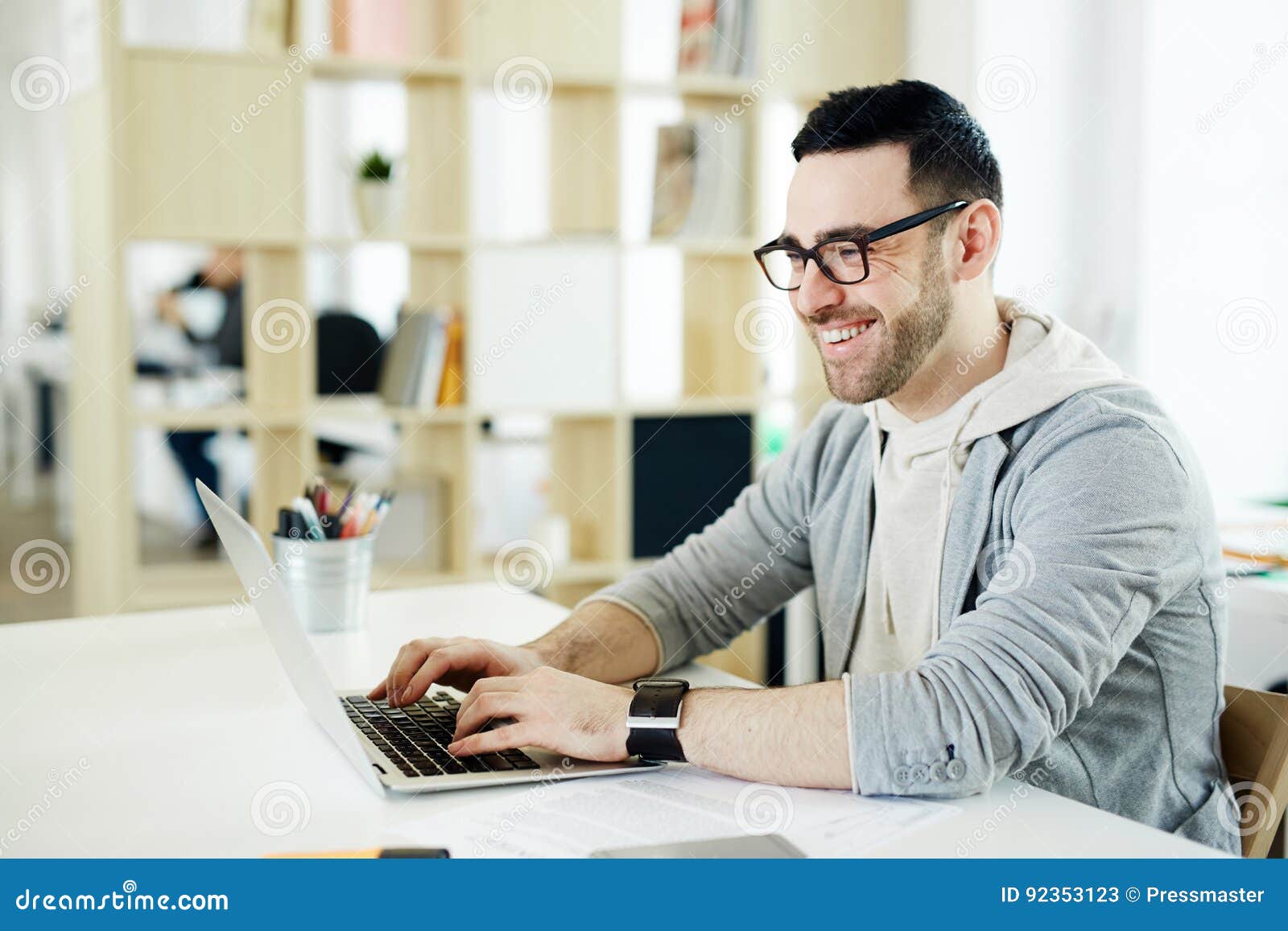 Organization of work stock image. Image of data, leader - 92353123
