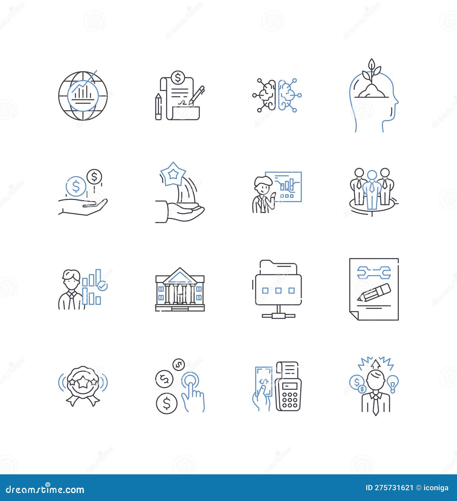 Organizational Behavior Line Icons Collection. Communication, Diversity ... Organizational Behavior Line Icons Collection. Communication, Diversity ...