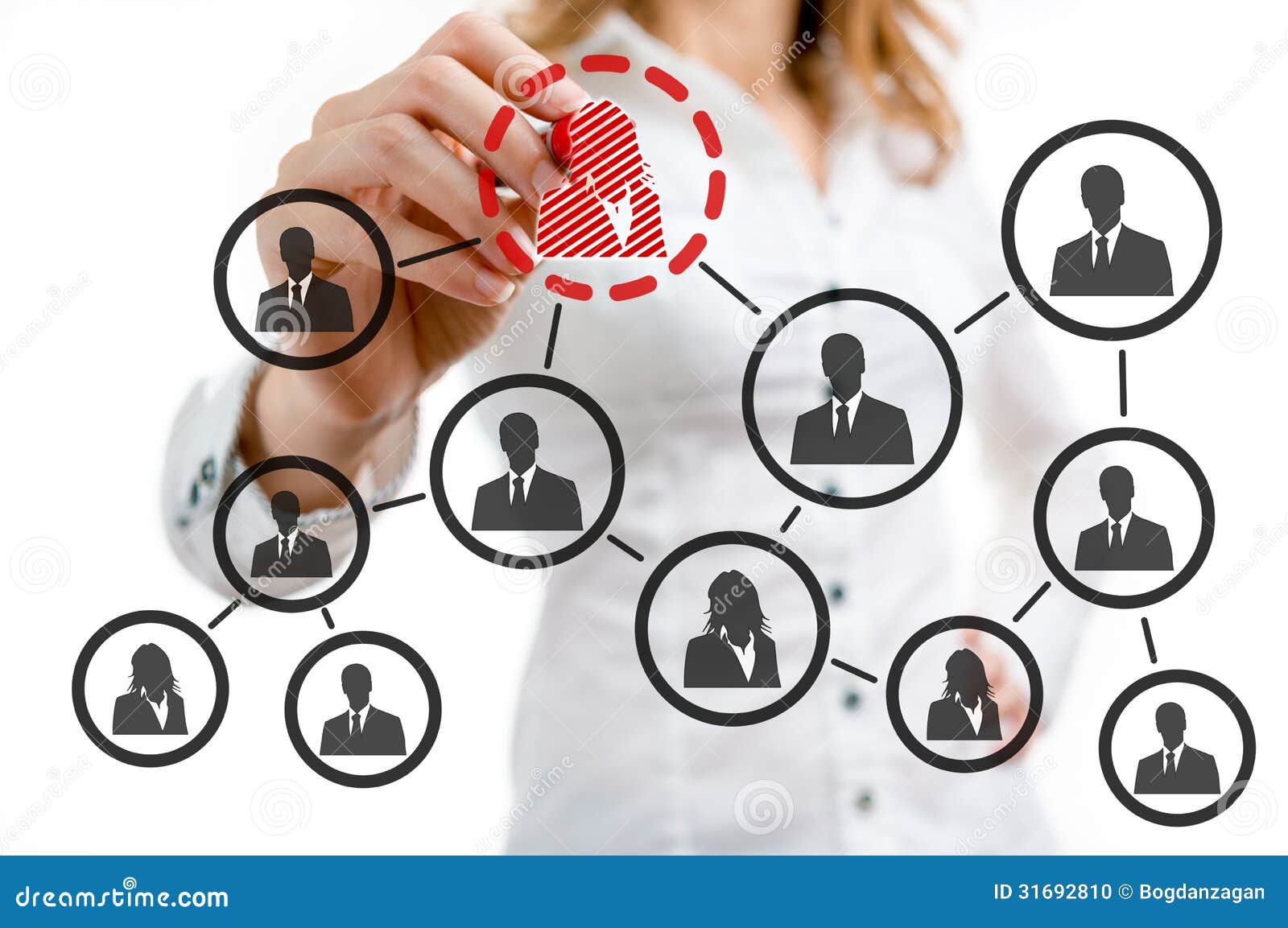 Organizational chart stock illustration. Illustration of missing - 31692810