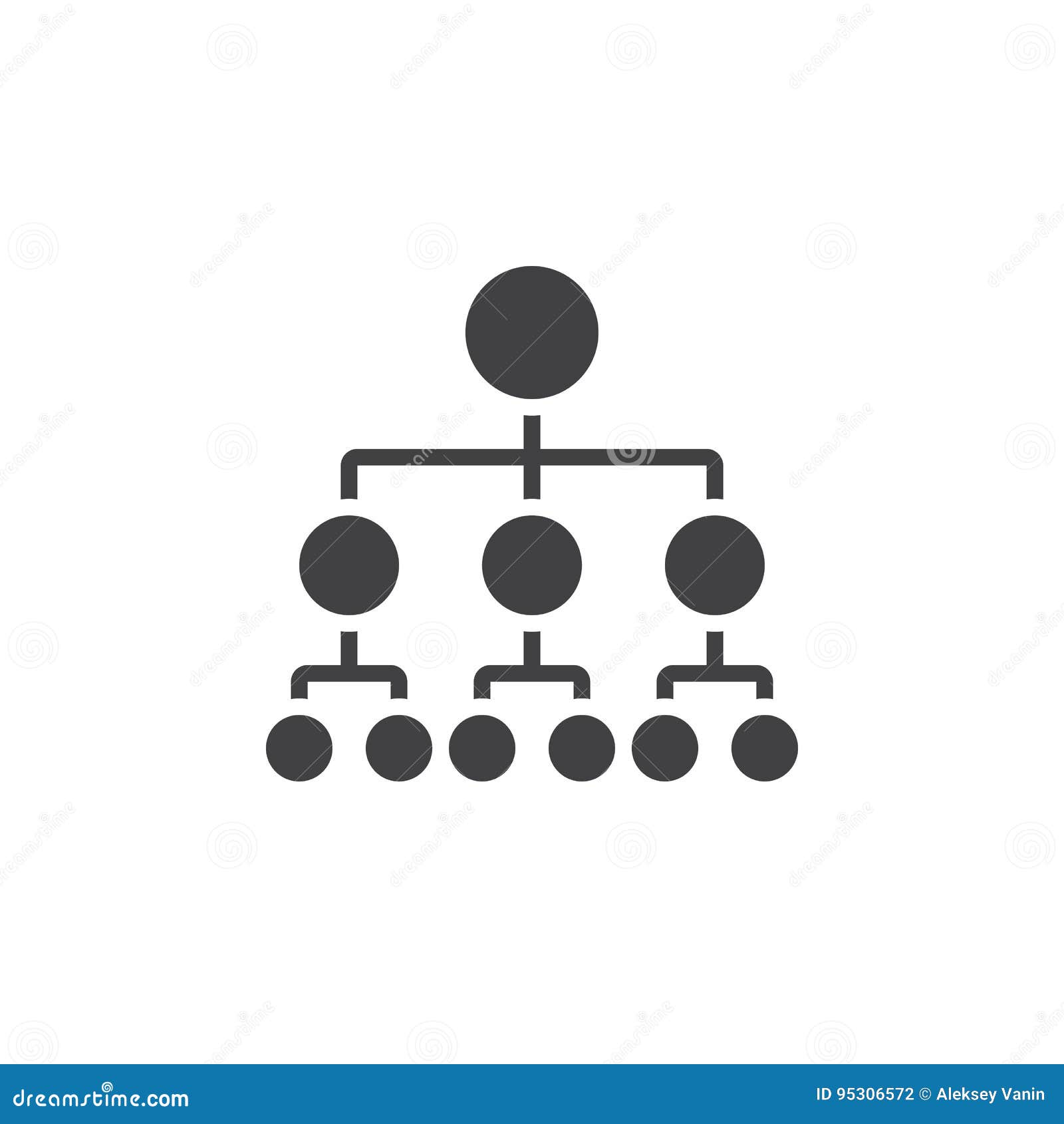 Organizational Chart Icon Vector, Hierarchy Solid Logo, Pictogram ... Organizational Chart Icon Vector, Hierarchy Solid Logo, Pictogram ...