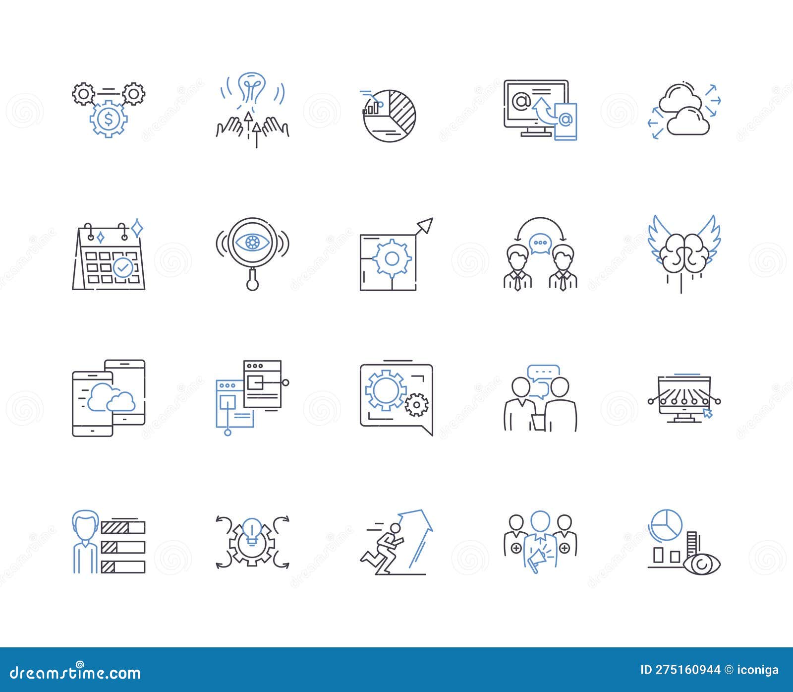 Organizational Development Outline Icons Collection. Organization ... Organizational Development Outline Icons Collection. Organization ...