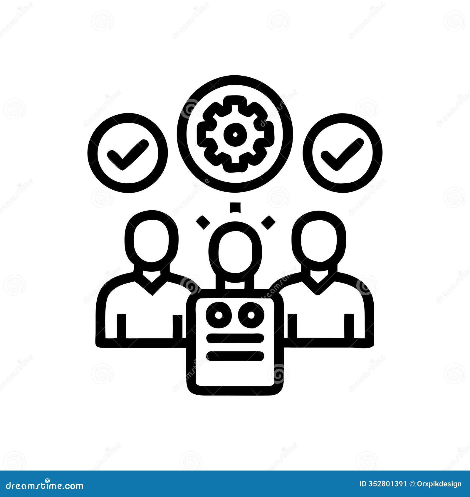 Organizational Health Assessment Visual Icon Stock Vector ...