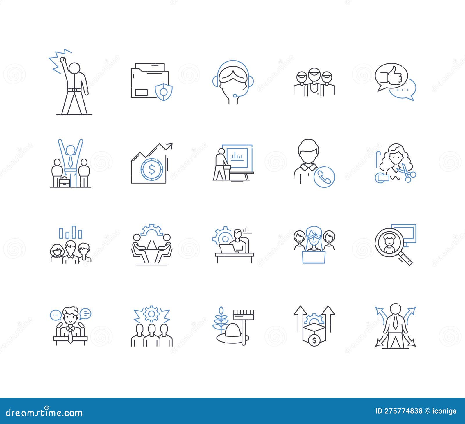 Organizational Proficiency Line Icons Collection. Efficiency ... Organizational Proficiency Line Icons Collection. Efficiency ...