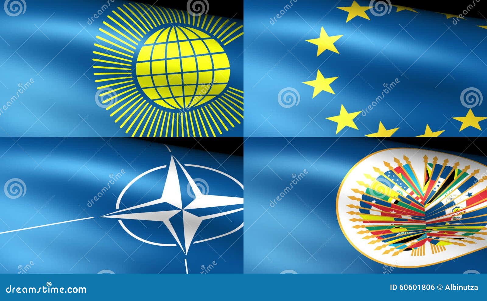 Organizations Flag Stock Footage & Videos - 83 Stock Videos