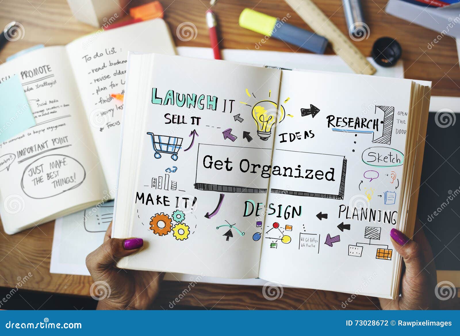 My Development Plan Royalty-Free Stock Photo | CartoonDealer.com #90949947