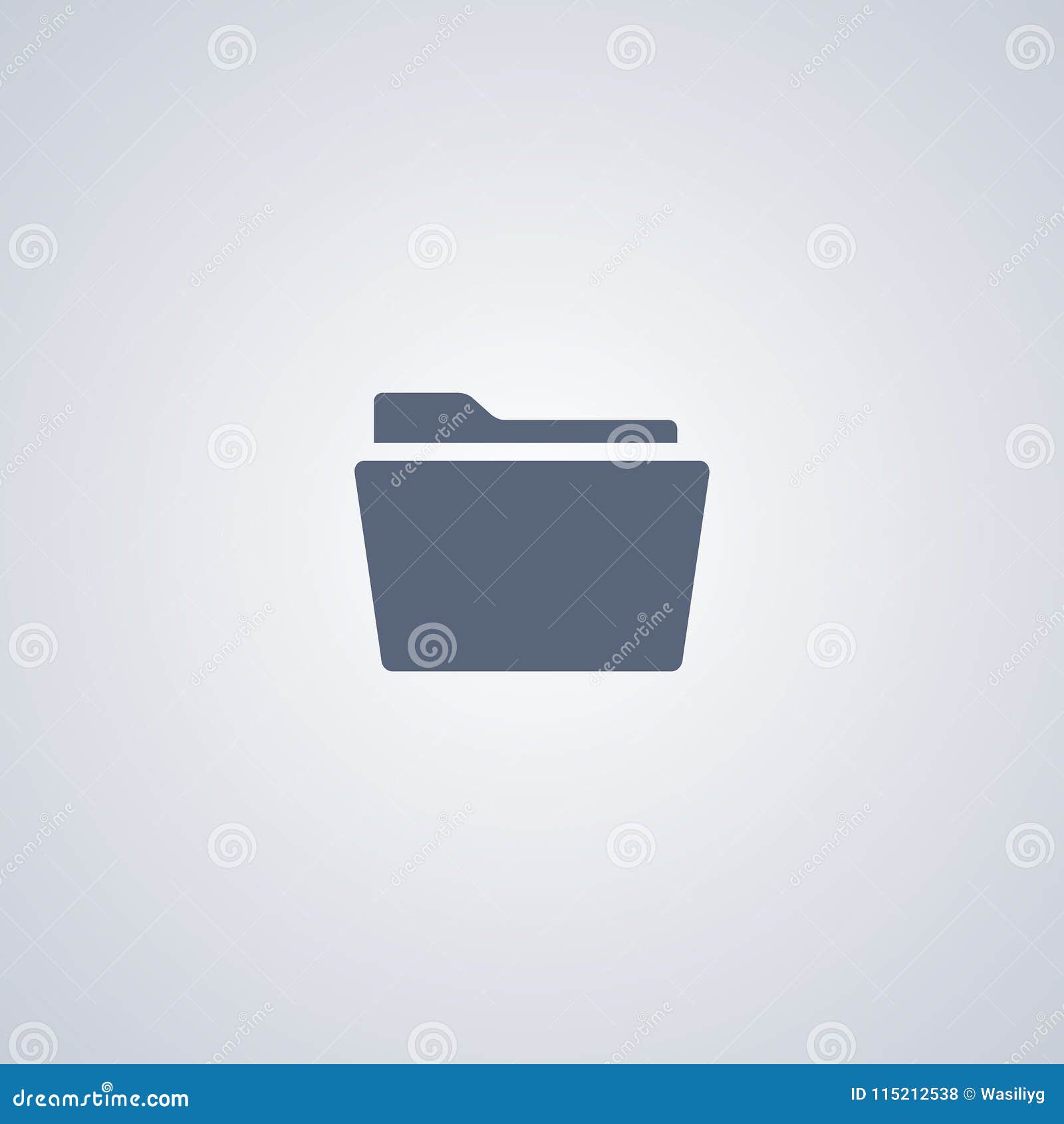 Organize, Folder, Vector Best Flat Icon Stock Vector - Illustration of ...