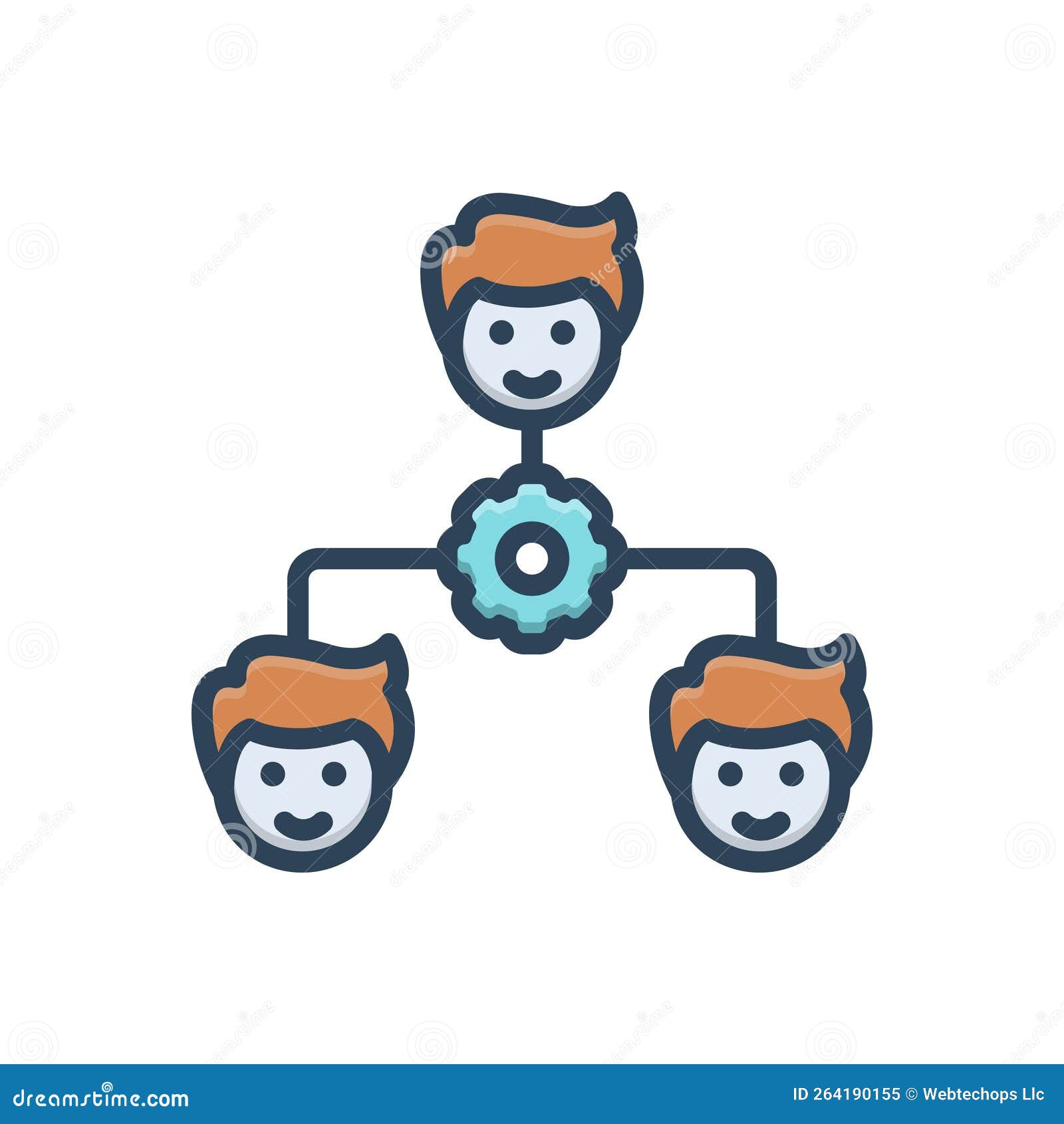 Color Illustration Icon for Organize, Order and Arrange Stock Vector ...