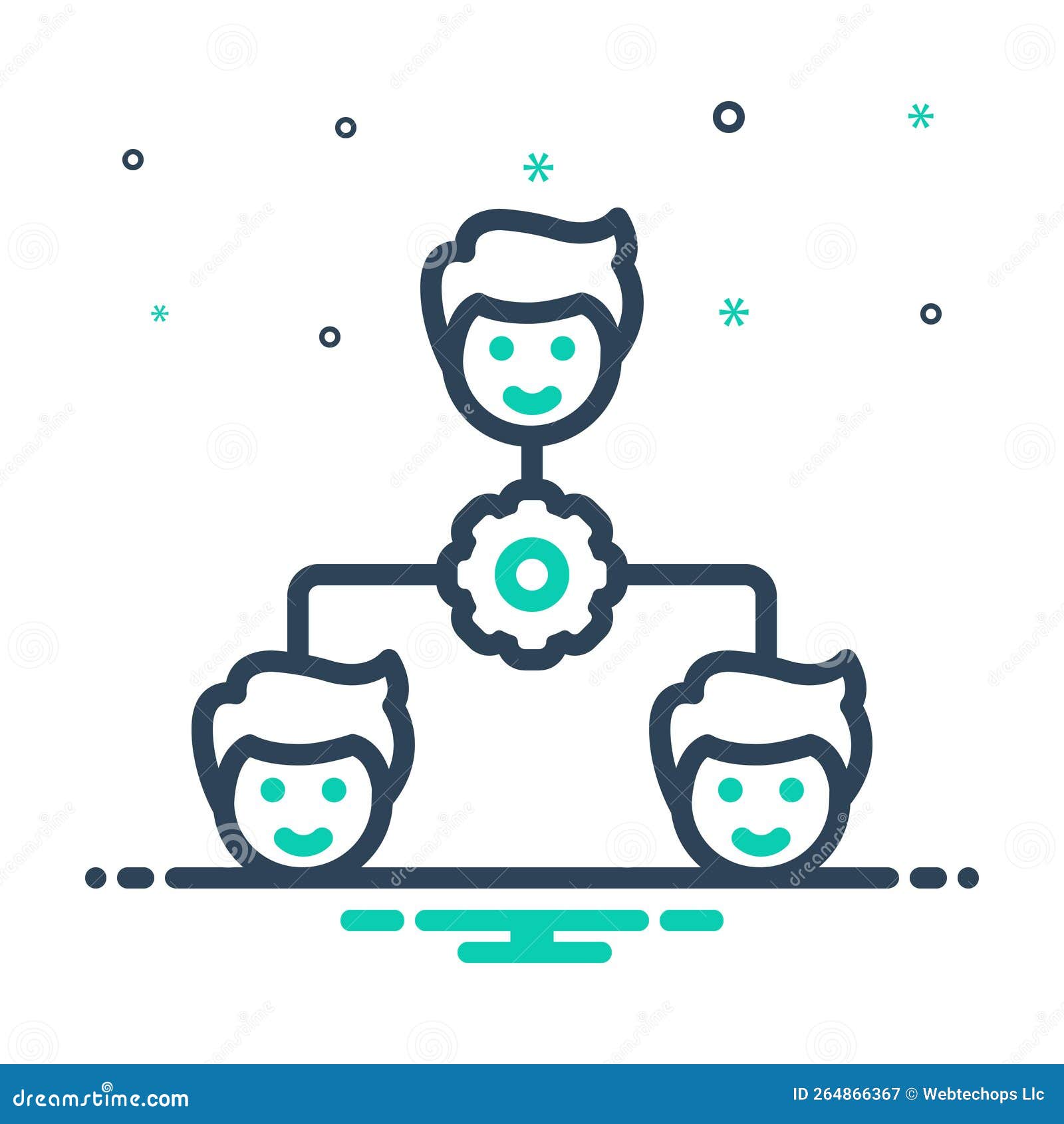 Organize, Order, Control, Sort, Chaos Concept. Hand Drawn Isolated ...
