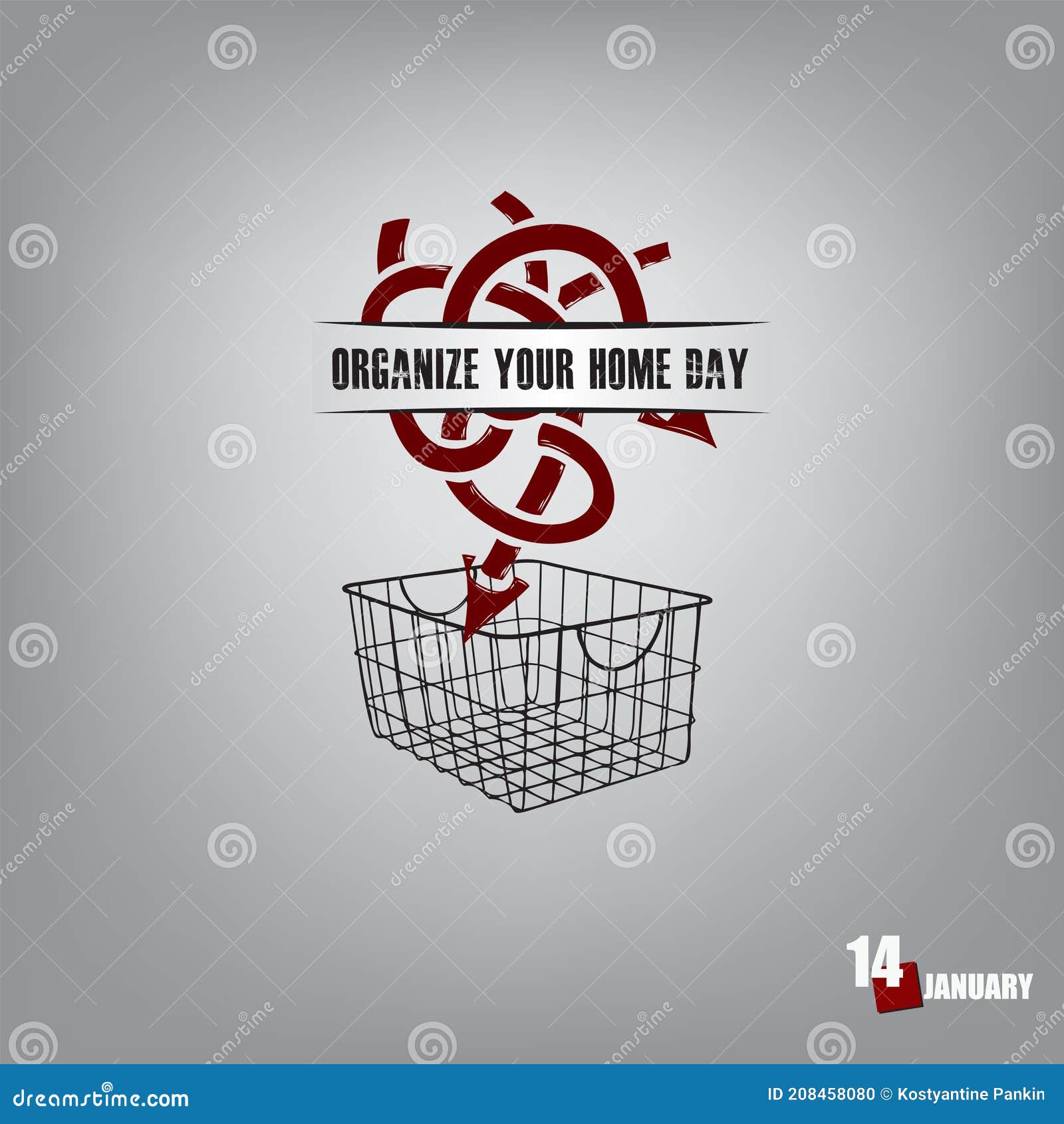 Organize Your Office. Folders, Paper Clips, Binders, And Desk ...