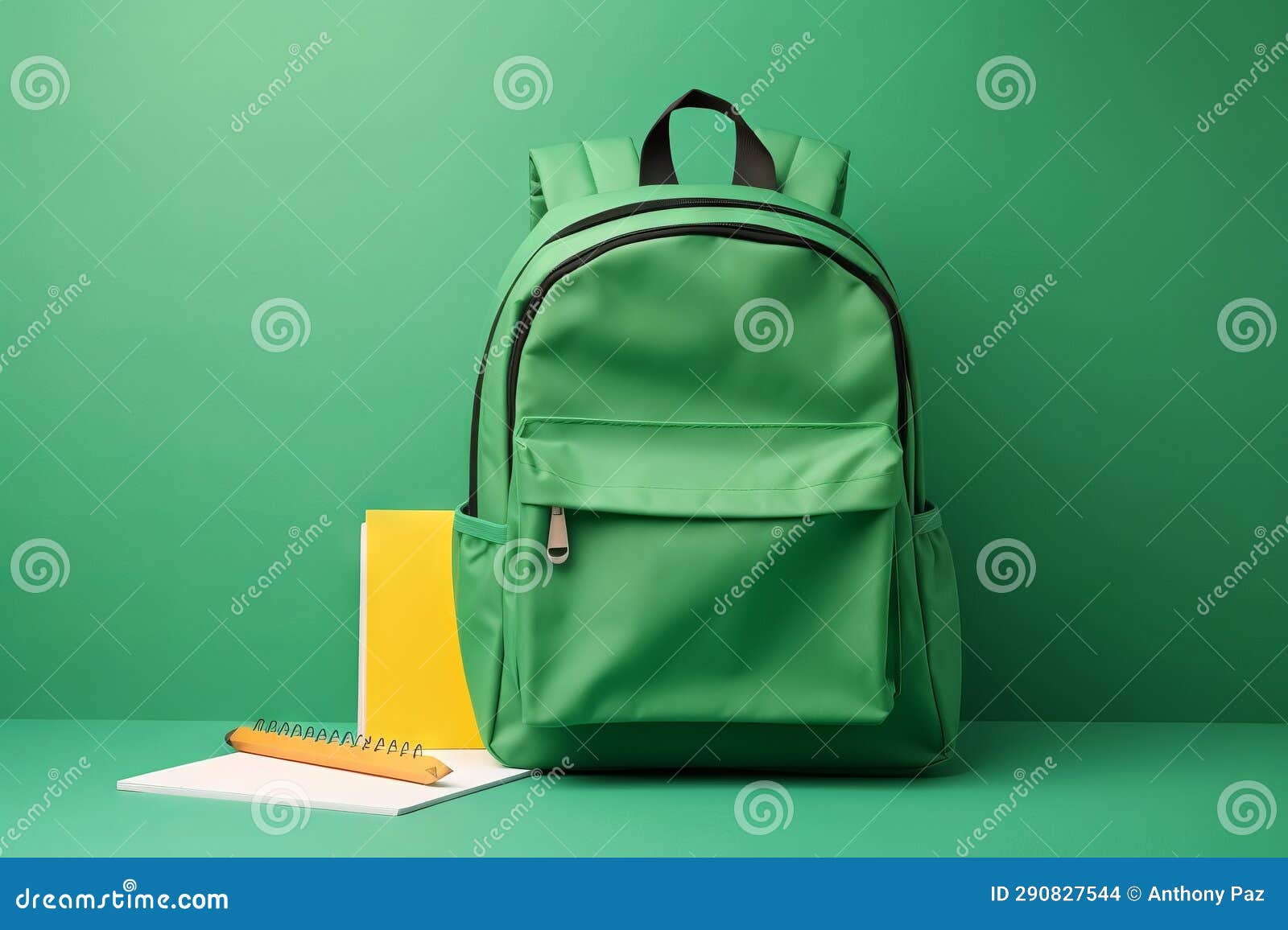 Organized Backpack Illustration for Back-to-School Vibes. Generative AI ...