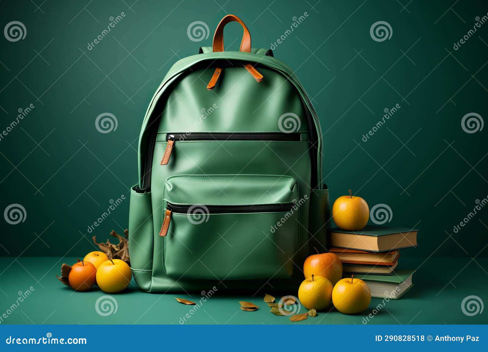 Organized Backpack Illustration for Back-to-School Vibes. Generative AI ...