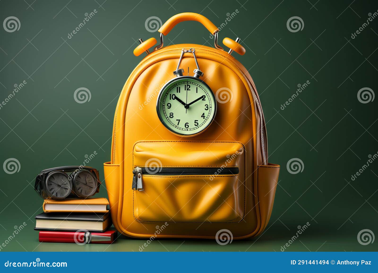 Organized Backpack Illustration for Back-to-School Vibes. Generative AI ...