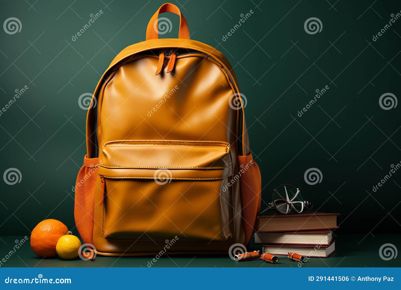Organized Backpack Illustration for Back-to-School Vibes. Generative AI ...