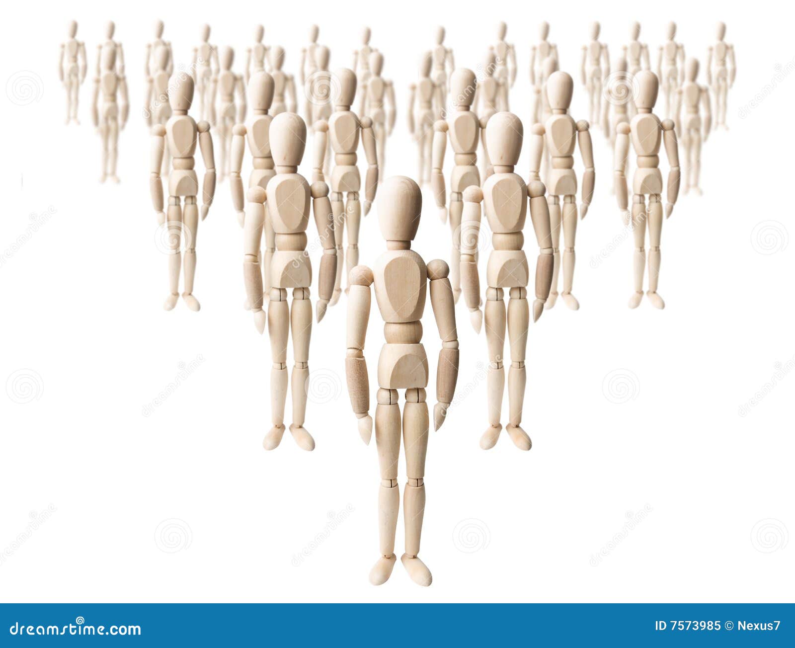 Organized Dummies stock image. Image of group, adult, crowd - 7573985