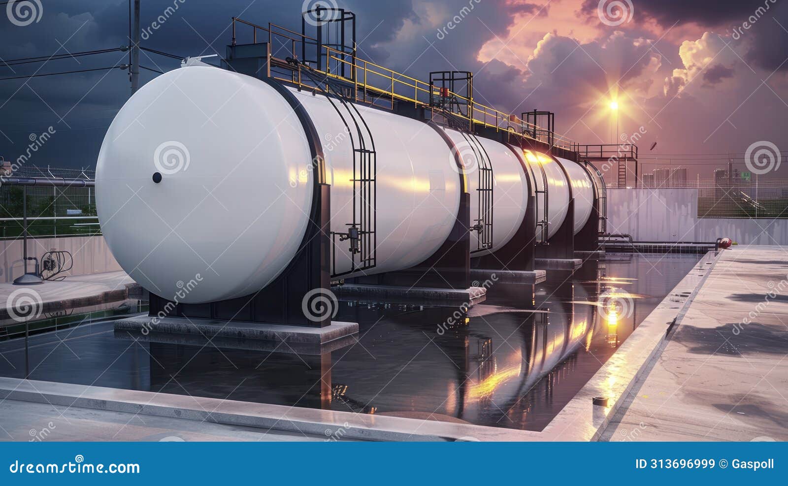 The Organized Storage of Fuel Oil within Horizontal Tanks and a ...