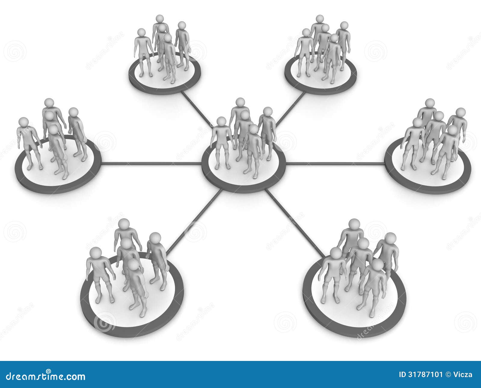 Organized teams stock illustration. Illustration of organization - 31787101