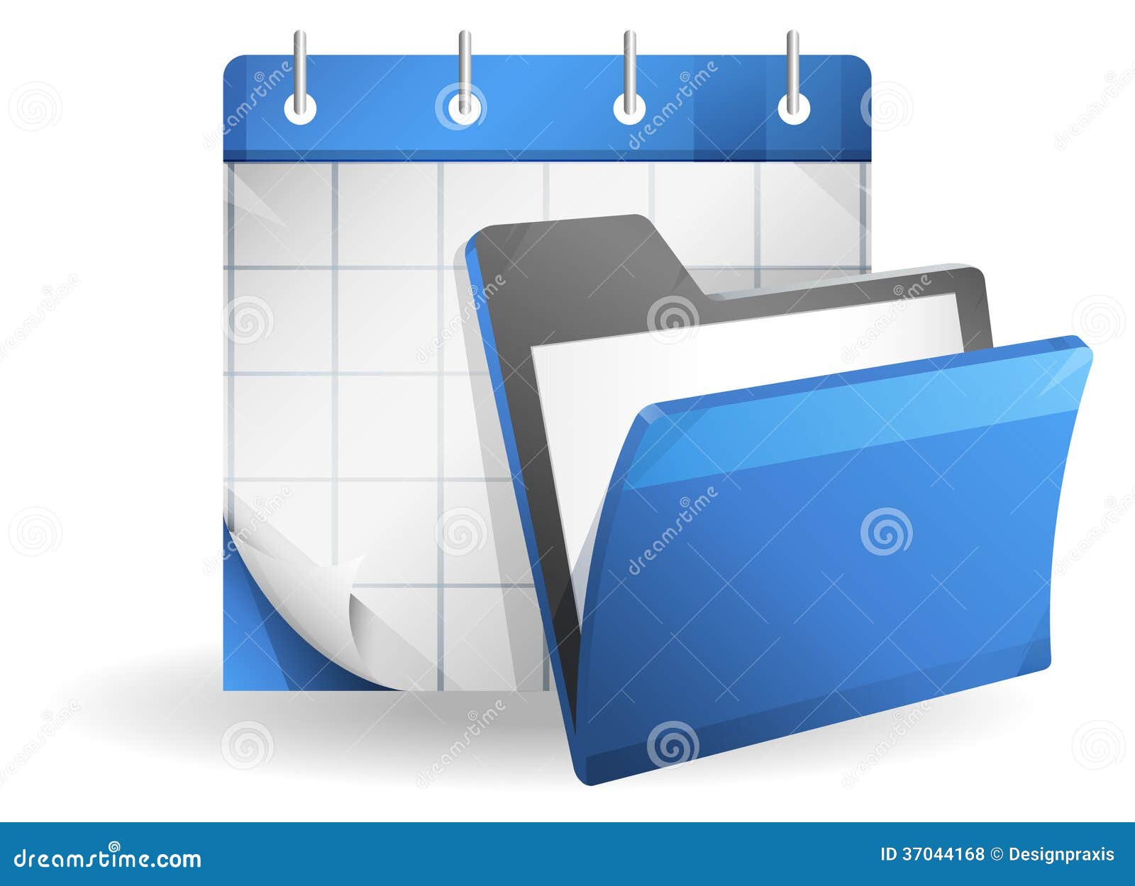 Organizer Icon stock vector. Illustration of planning - 37044168