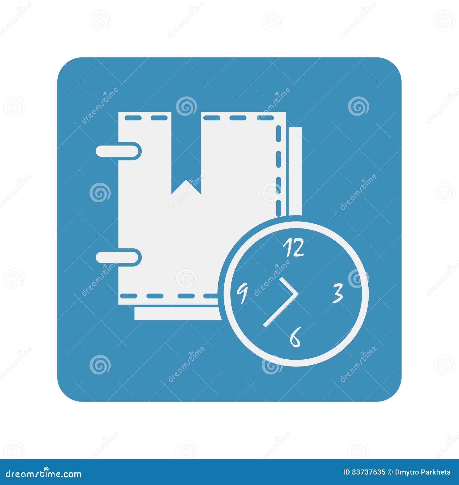Organizer icon stock vector. Illustration of communication - 83737635