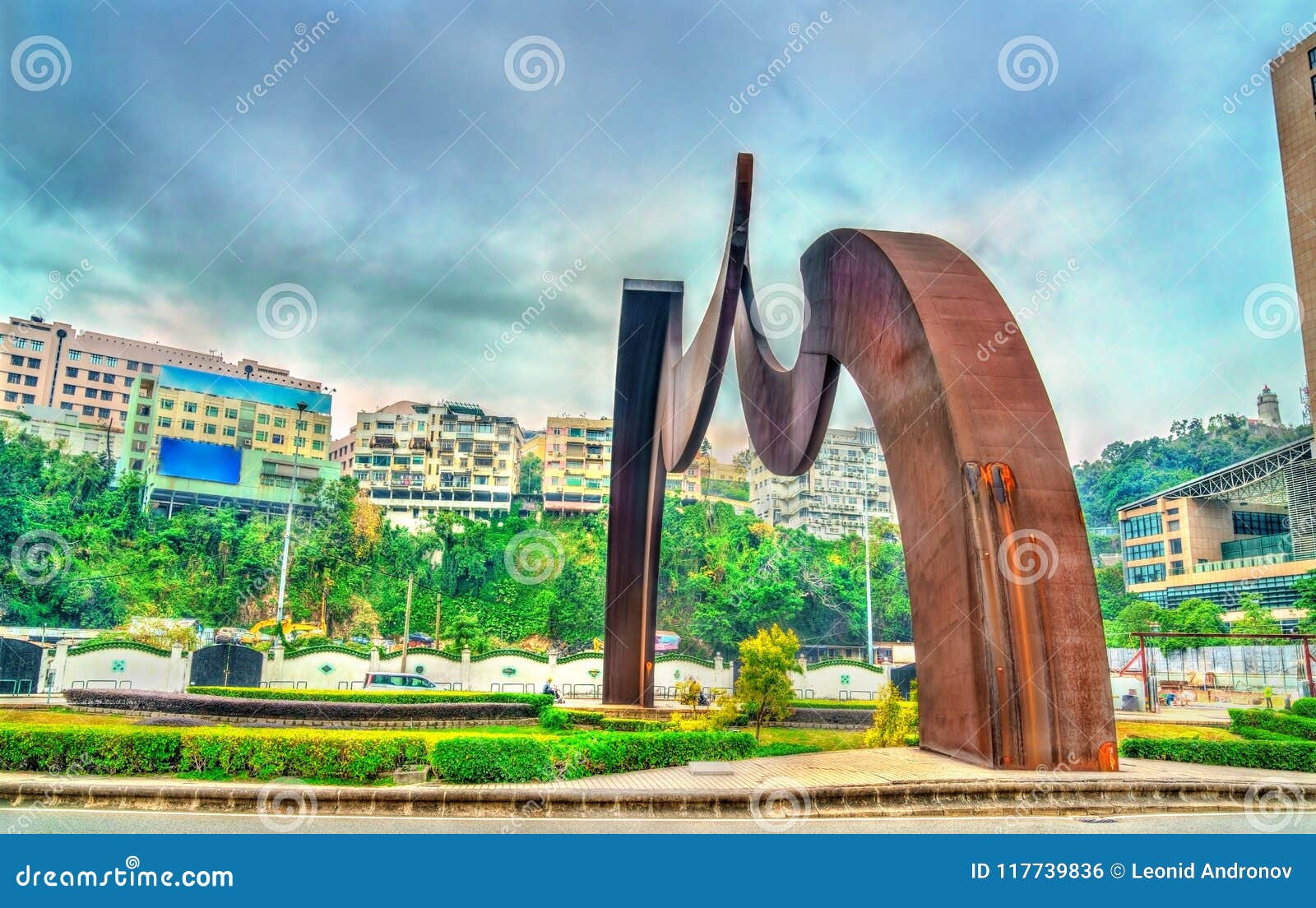 The Orient Arch Monument in Macau, China Editorial Photo - Image of ...