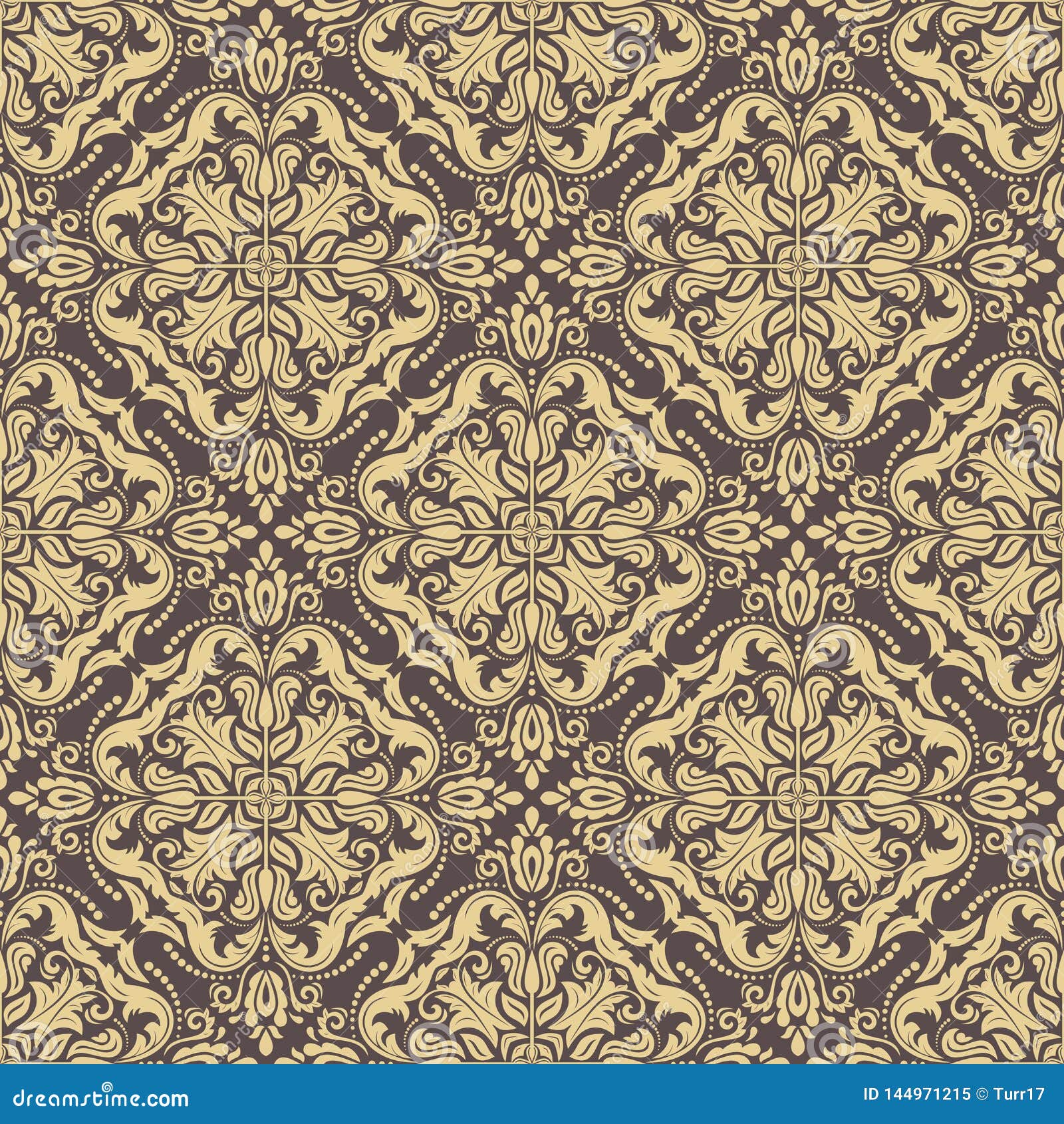 Orient Seamless Background stock illustration. Illustration of decor ...