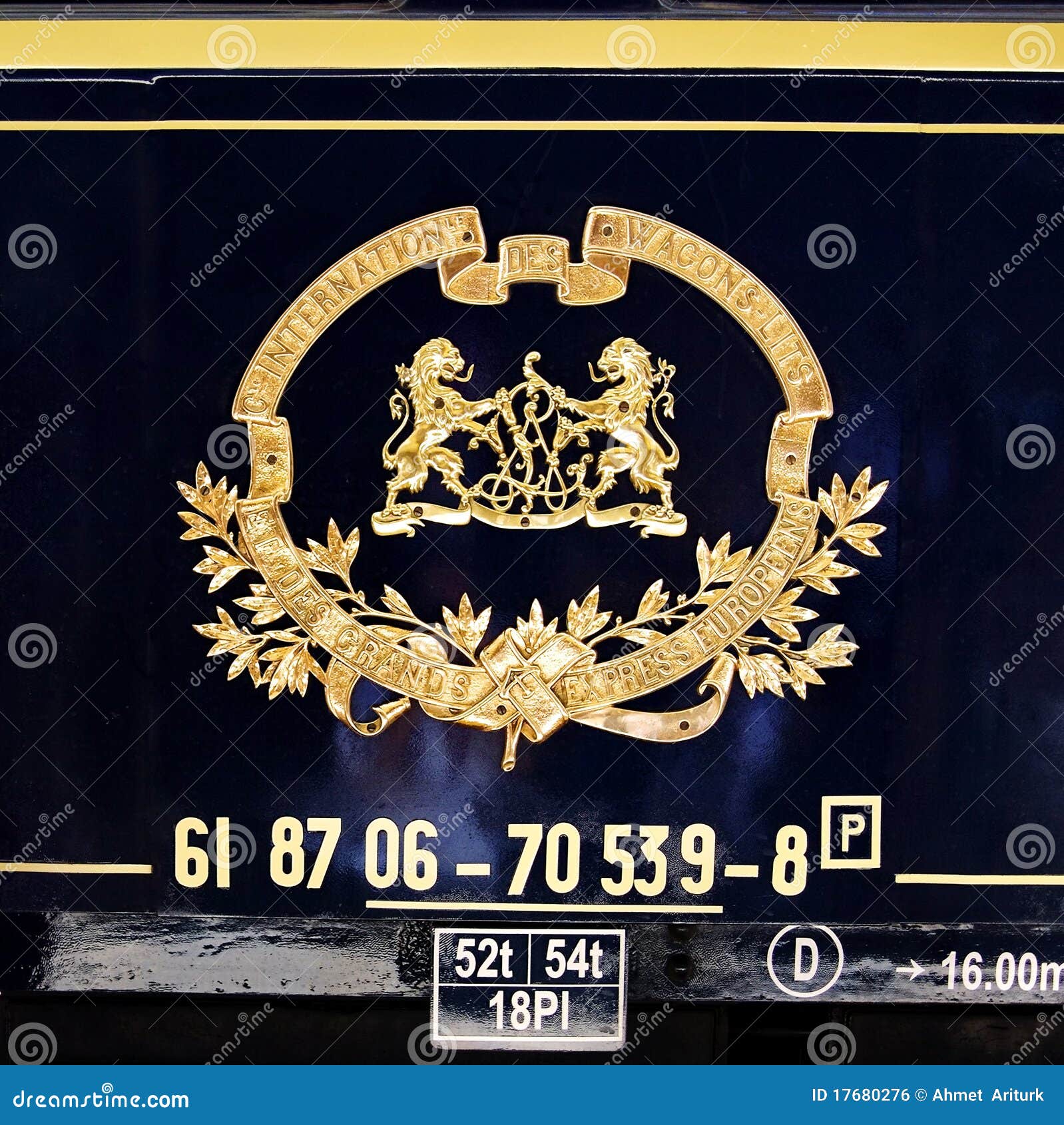 Orient Express emblem editorial photo. Image of legendary - 17680276