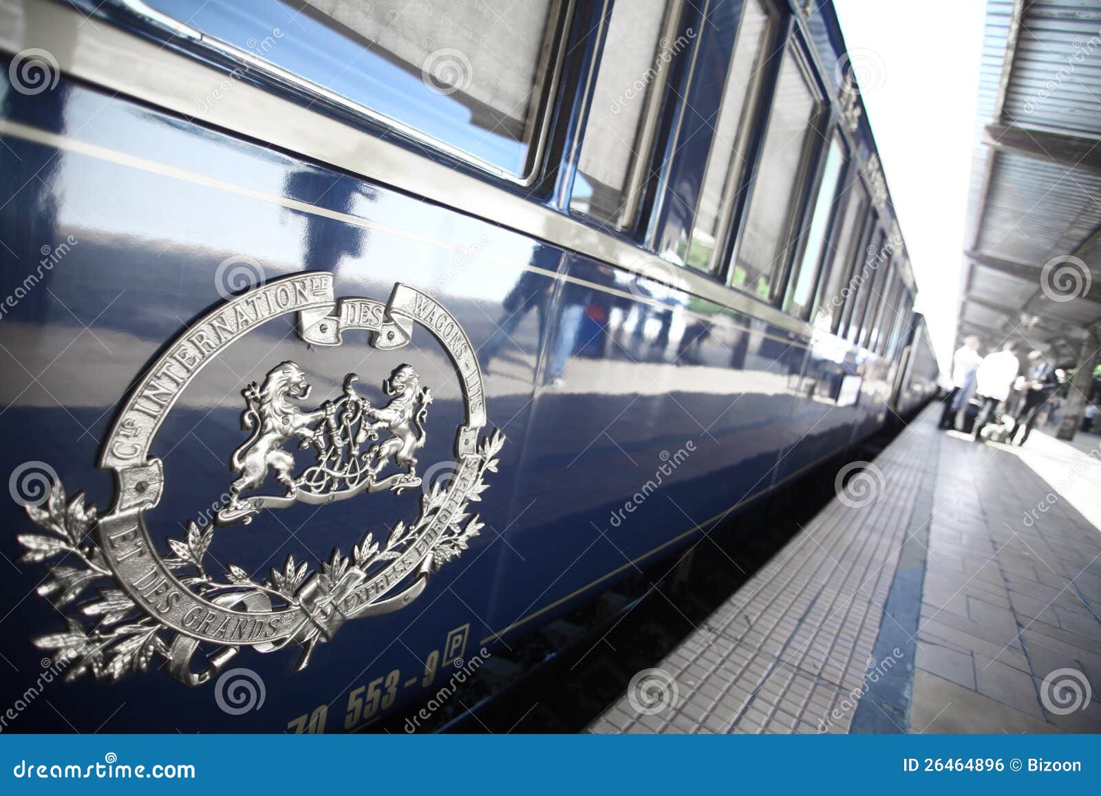 Orient Express train editorial photo. Image of emblem - 26464896