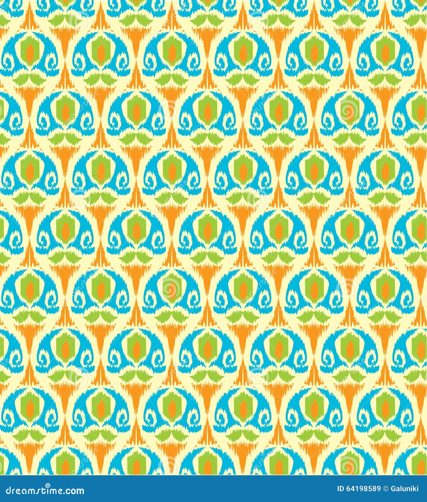 Orient pattern stock vector. Illustration of orient, yellow - 64198589