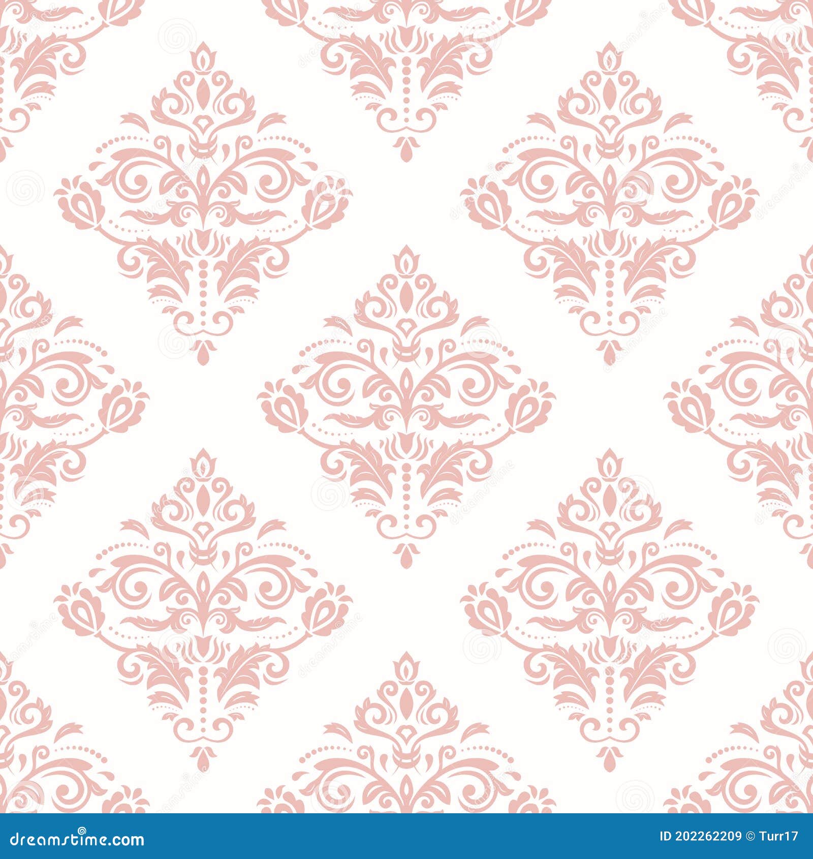 Orient Seamless Pink Background Stock Illustration - Illustration of ...